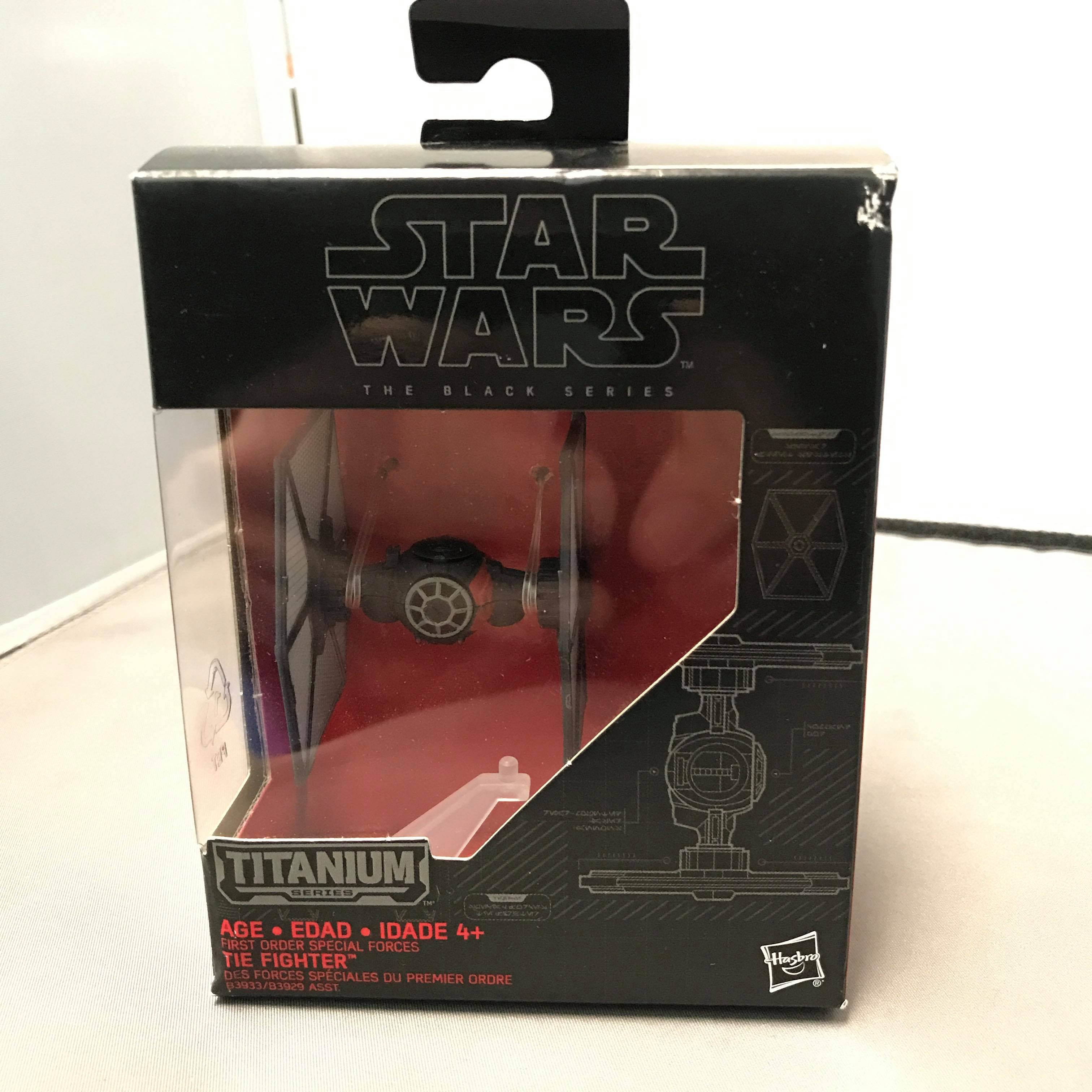 The Black Series Titanium Series Tie Fighter – Crowemag Toys