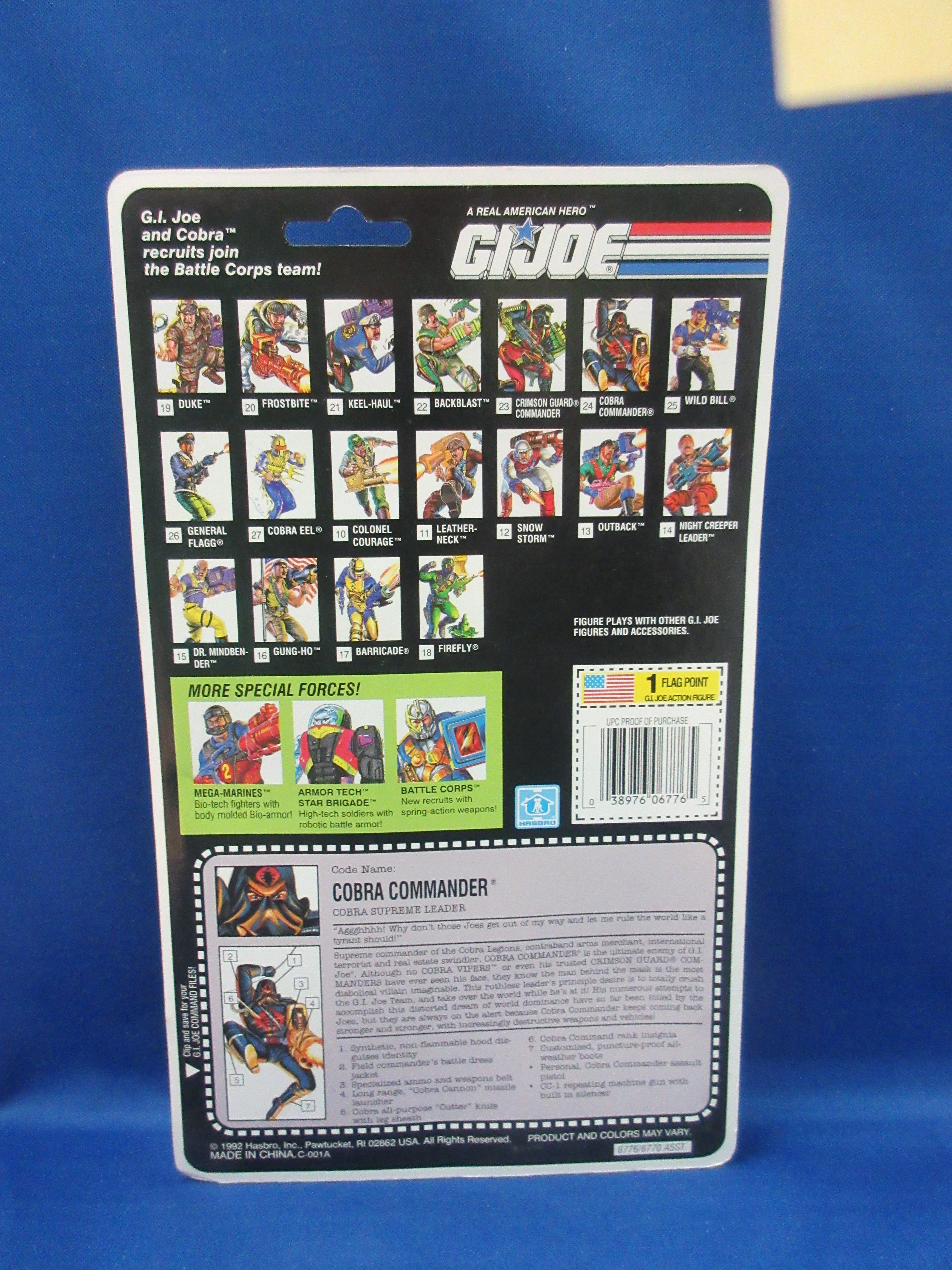 Battle Corps Cobra Commander – Crowemag Toys
