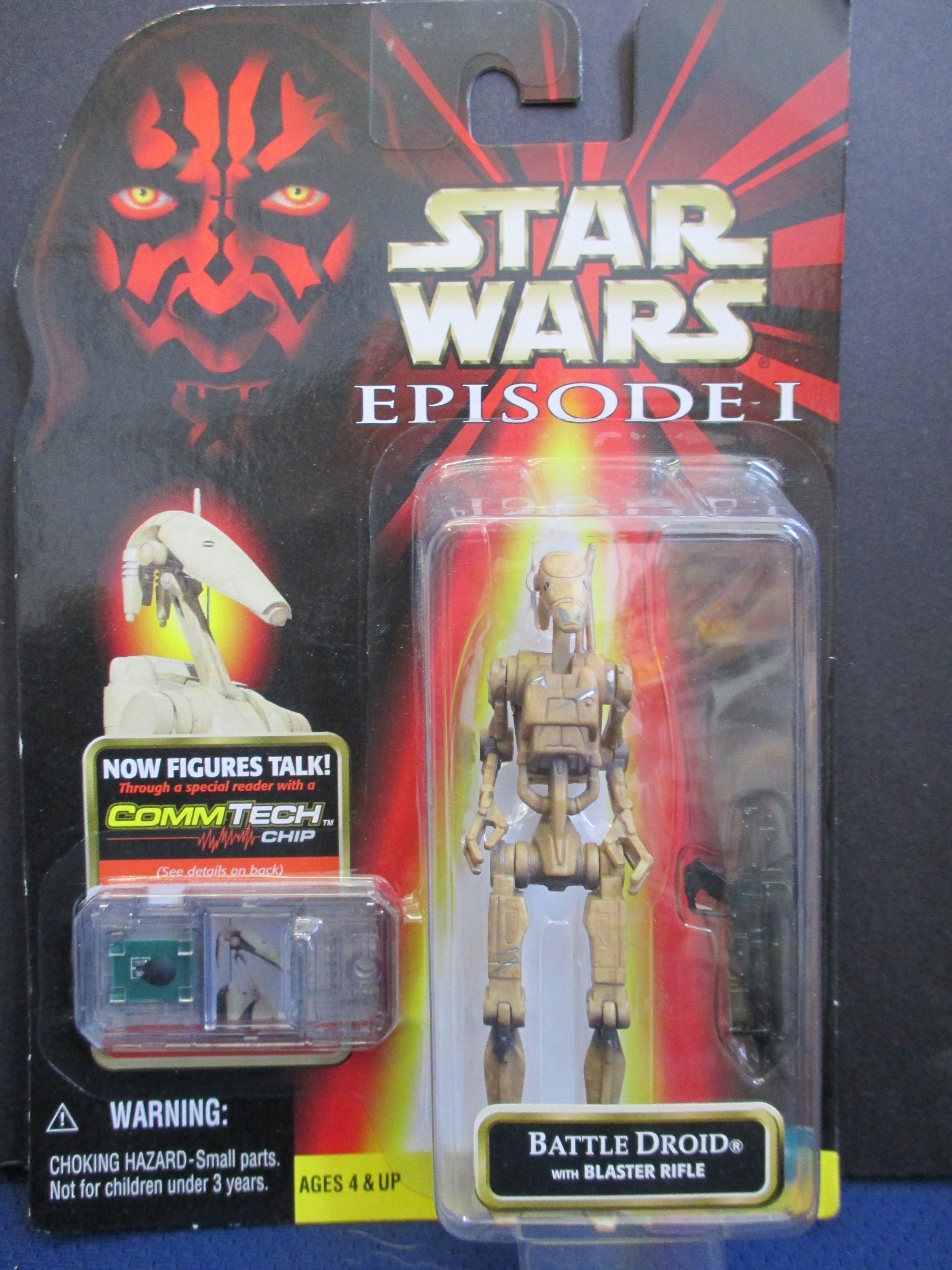 Battle Droid with Blaster Rifle (light Variant) DO NOT USE – Crowemag Toys