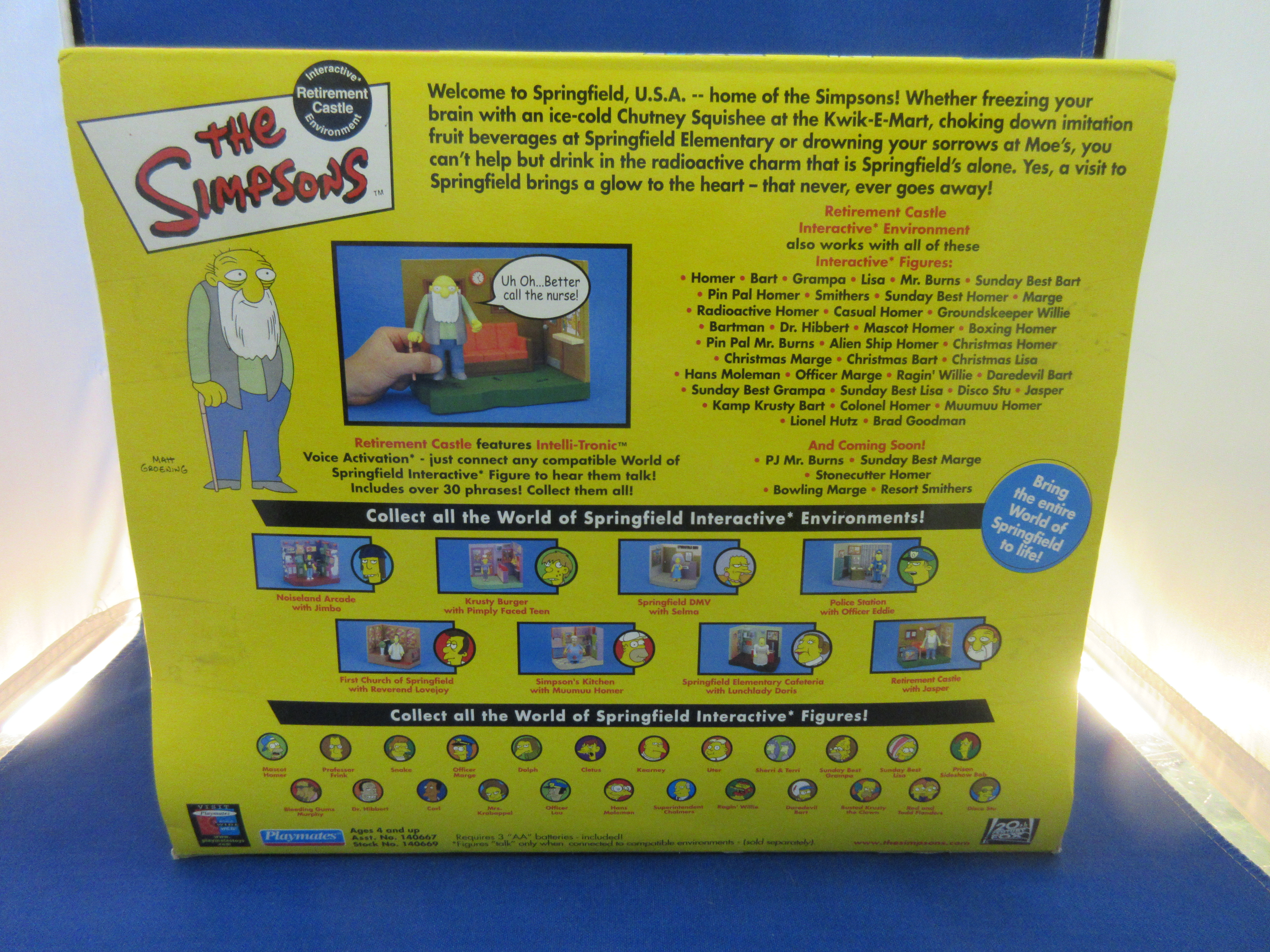 The Simpsons Retirement Castle – Crowemag Toys