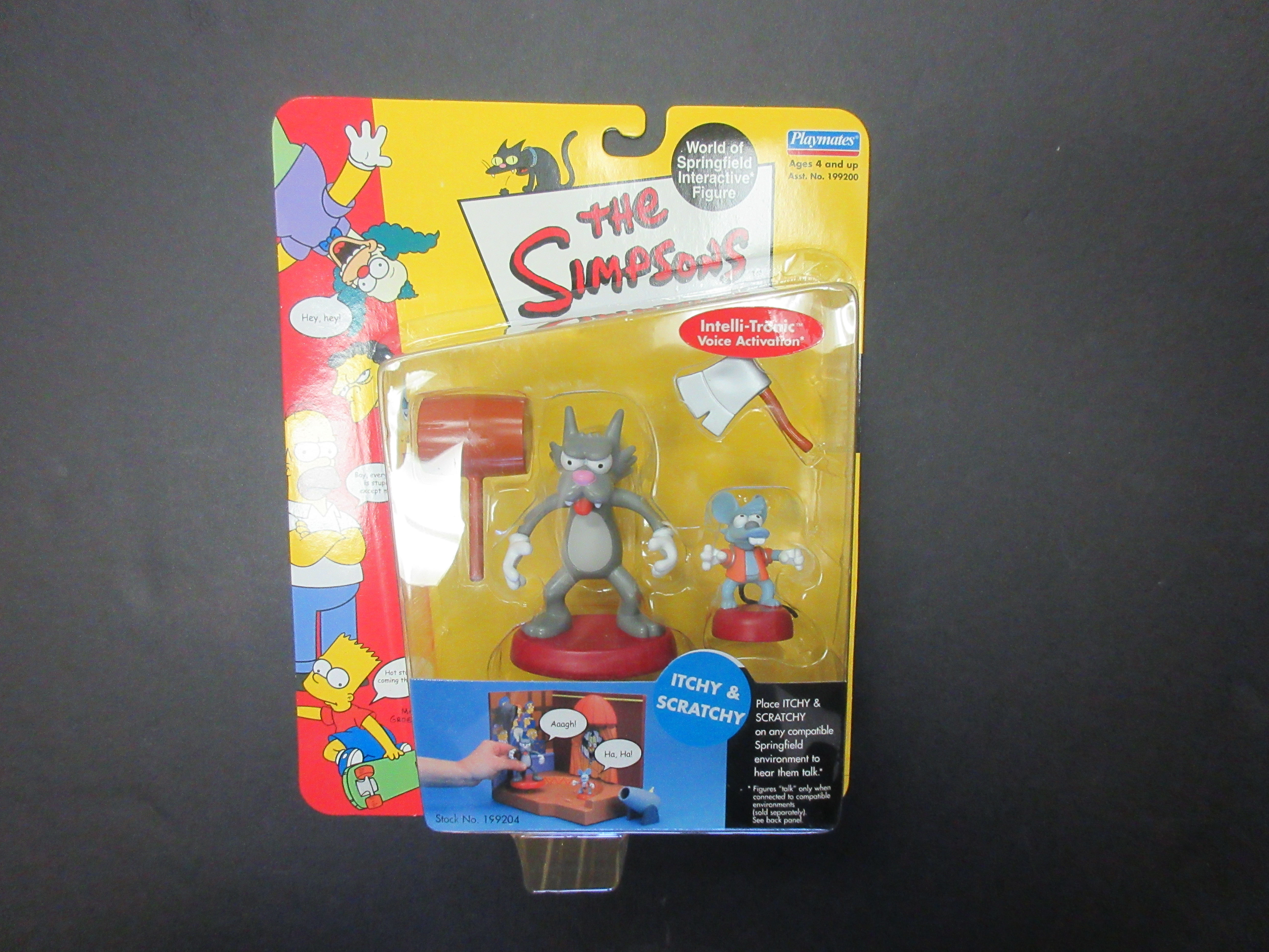 The Simpsons Series 4 Itchy and Scratchy – Crowemag Toys