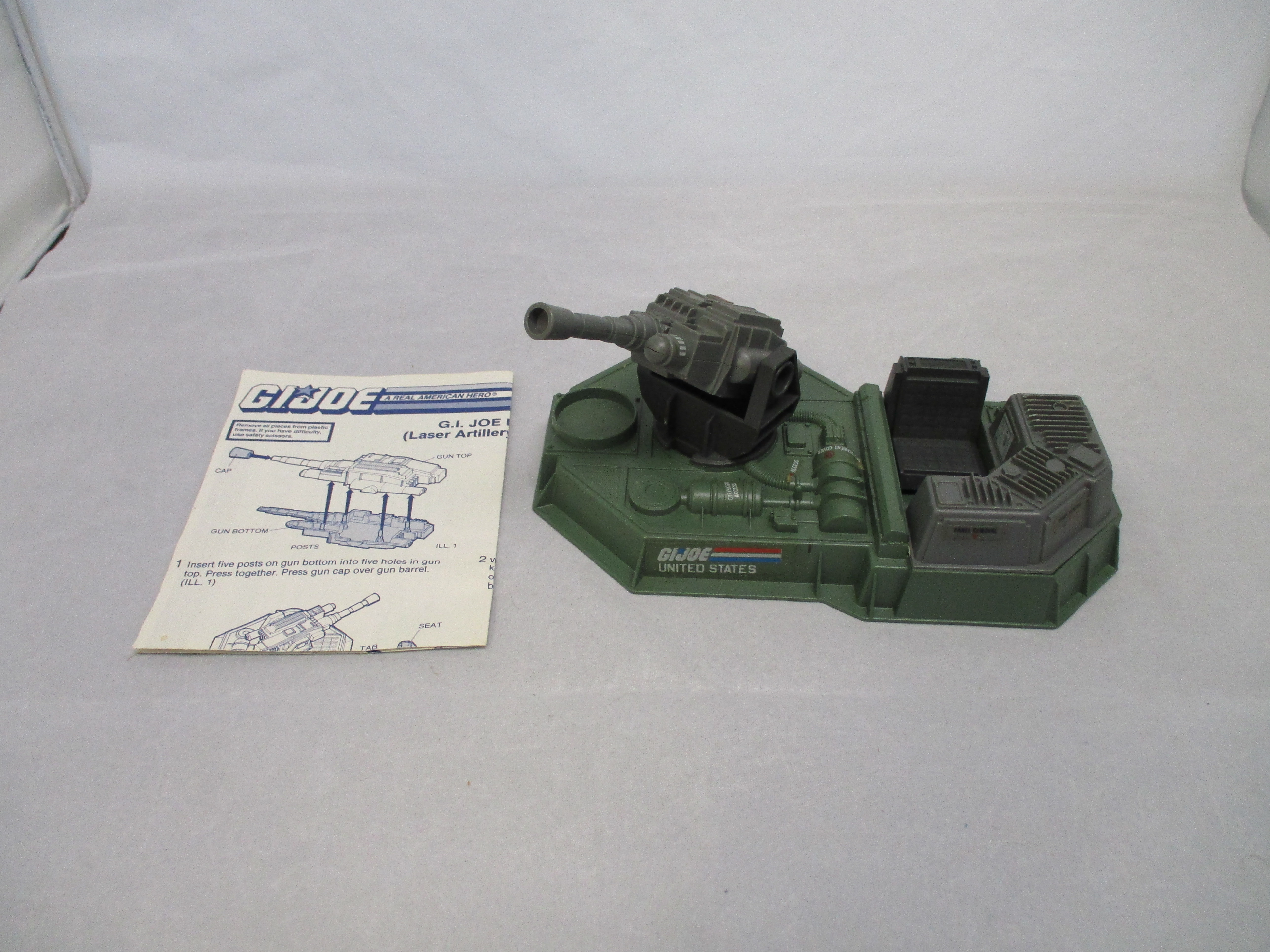 G.I. Joe L.A.W. (Laser Artillery Weapon) – Crowemag Toys
