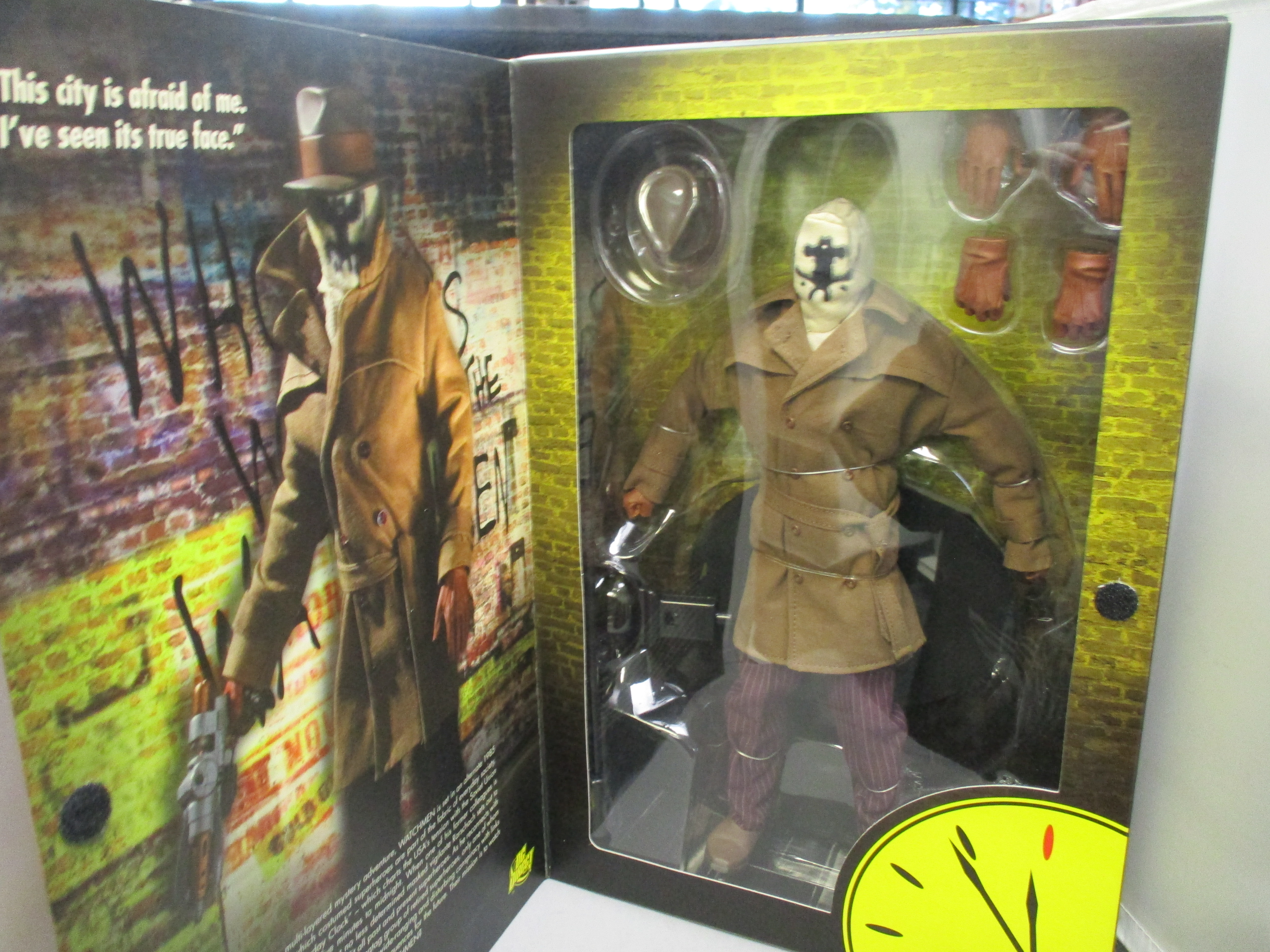 DC Direct Watchmen 1/6th Scale Rorschach – Crowemag Toys
