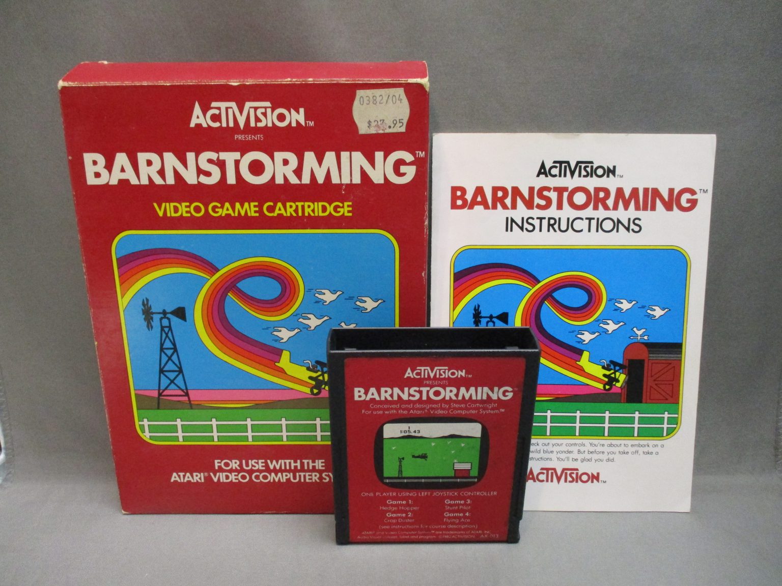 Atari 2600 Barnstorming – Crowemag Toys