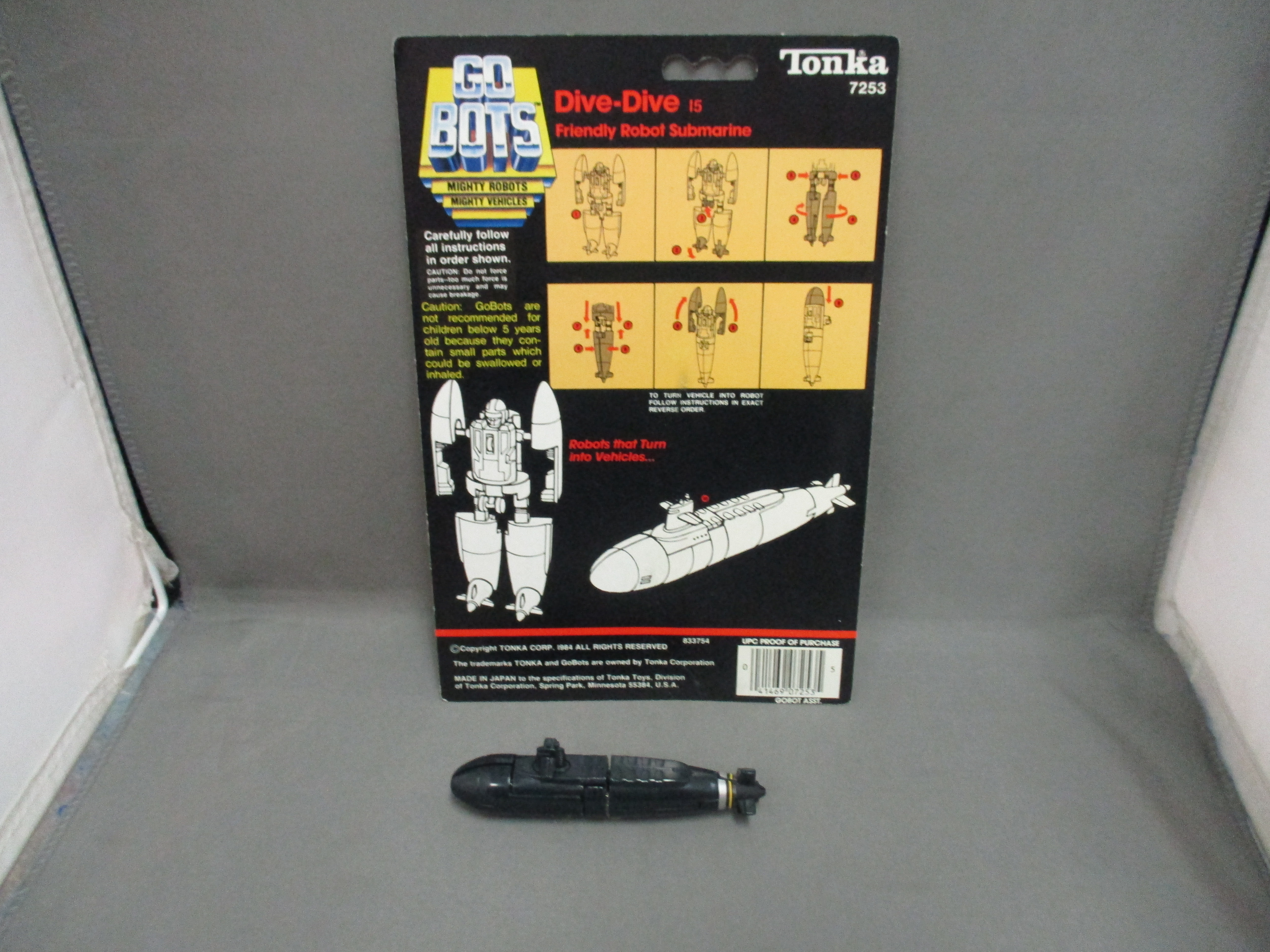Gobots Dive Dive W/ Cardback – Crowemag Toys