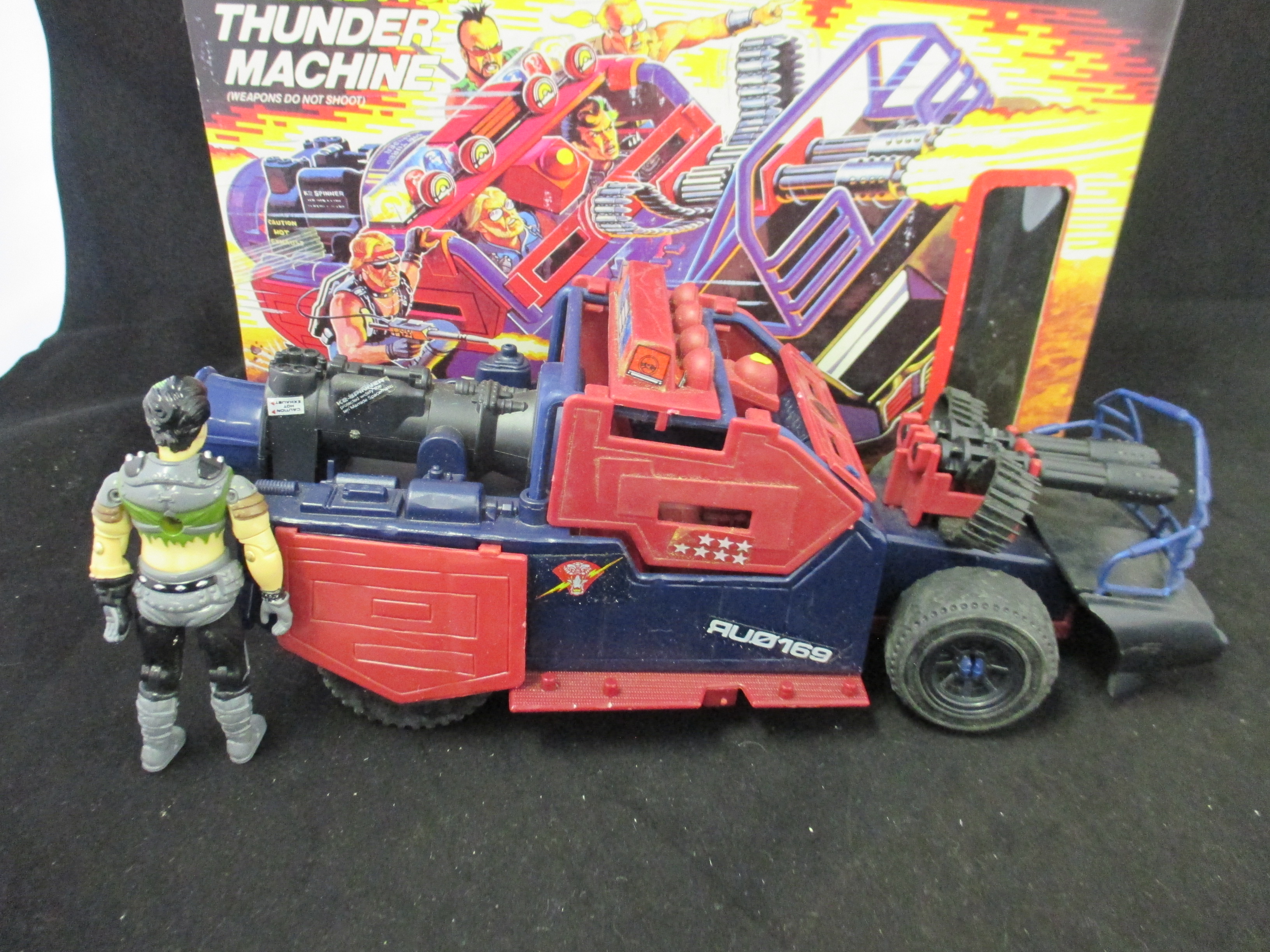 G.I.Joe Dreadnok Thunder Machine W/ Thrasher And Box – Crowemag Toys