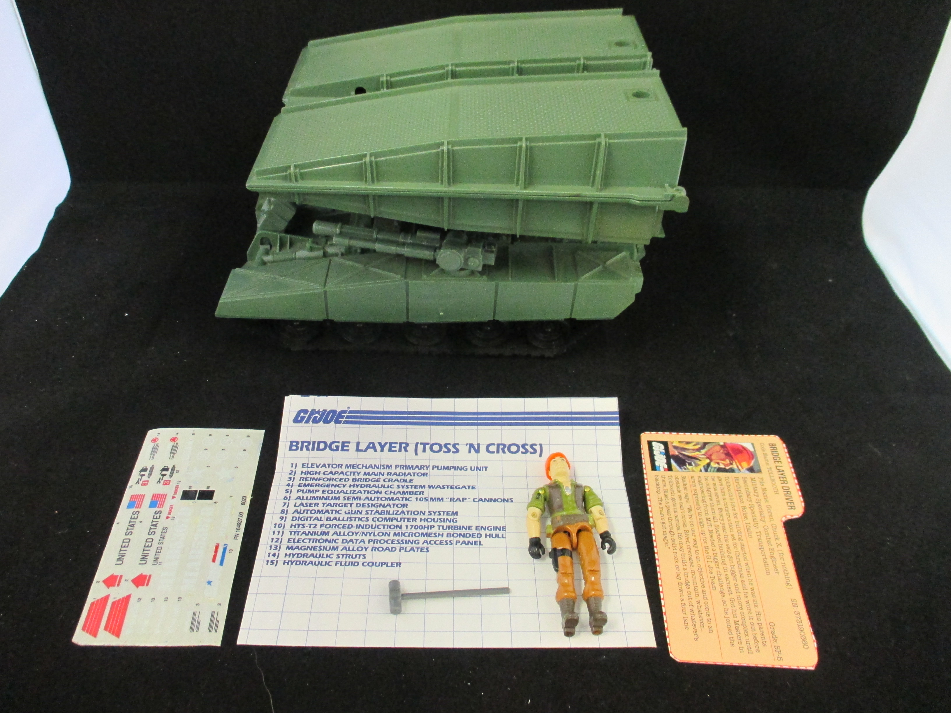 G.I. Joe Bridge Layer W/ Tollbooth – Crowemag Toys