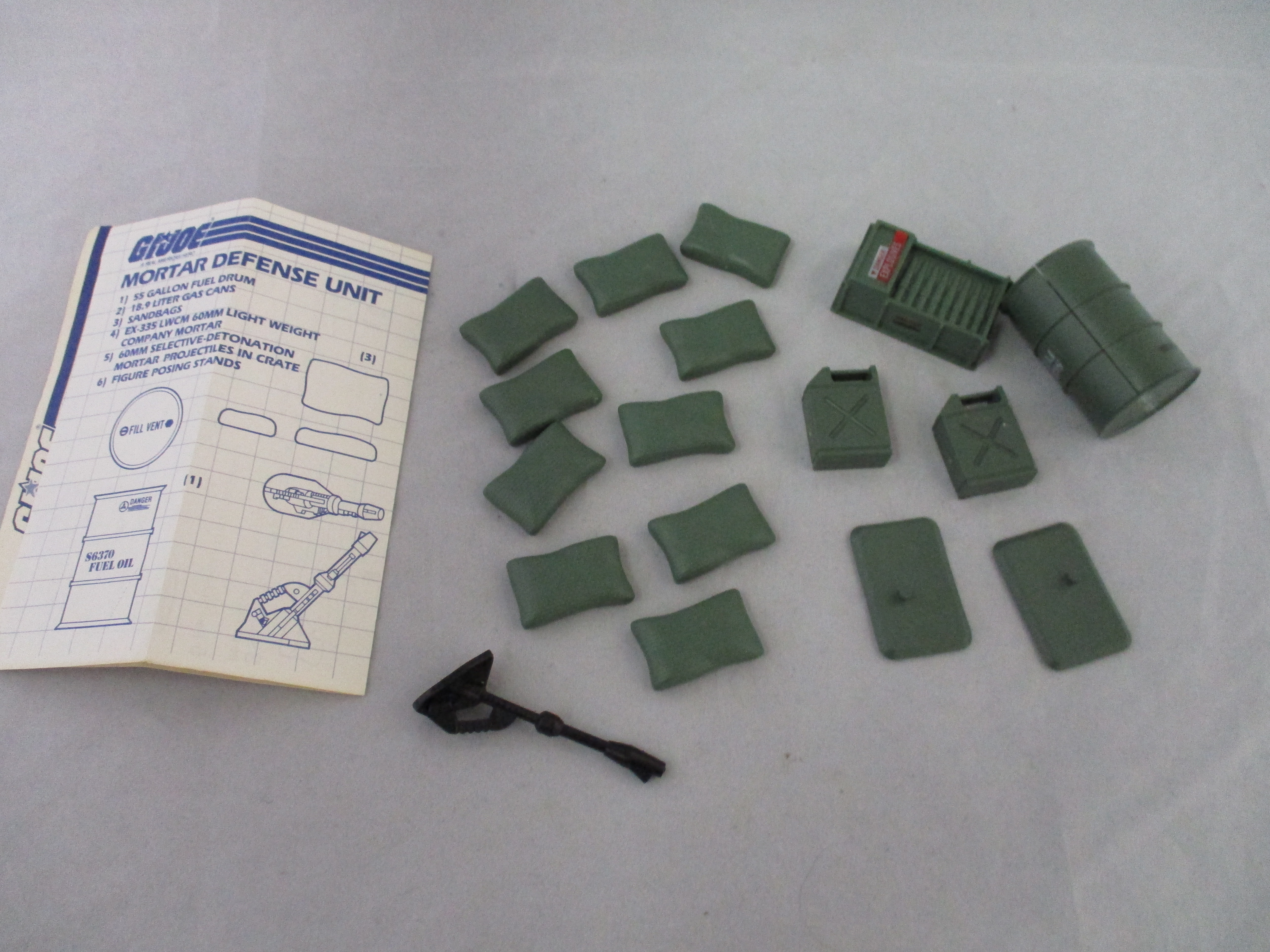 G.I. Joe Mortar Defense Unit + BP – Crowemag Toys