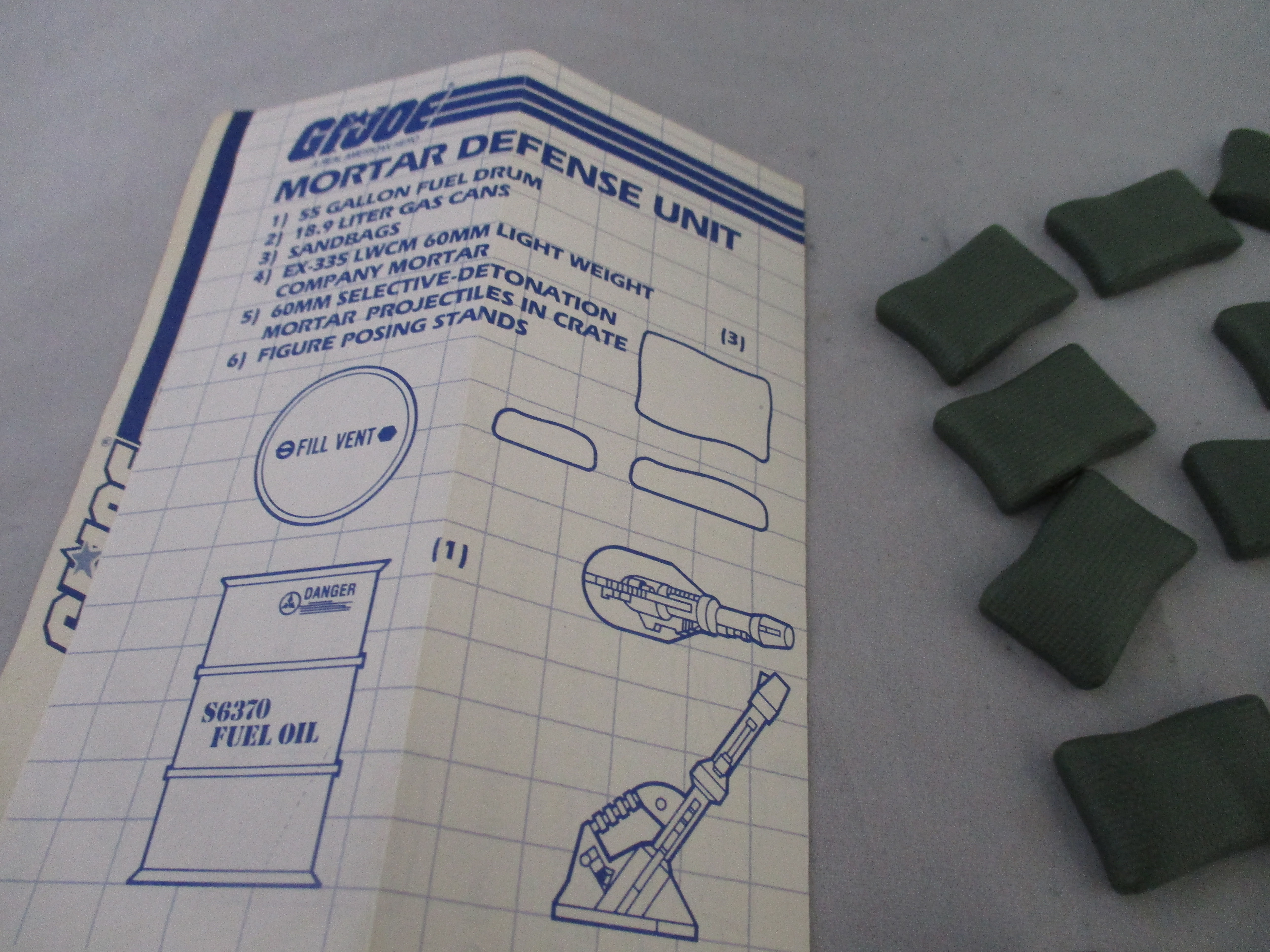 G.I. Joe Mortar Defense Unit + BP – Crowemag Toys