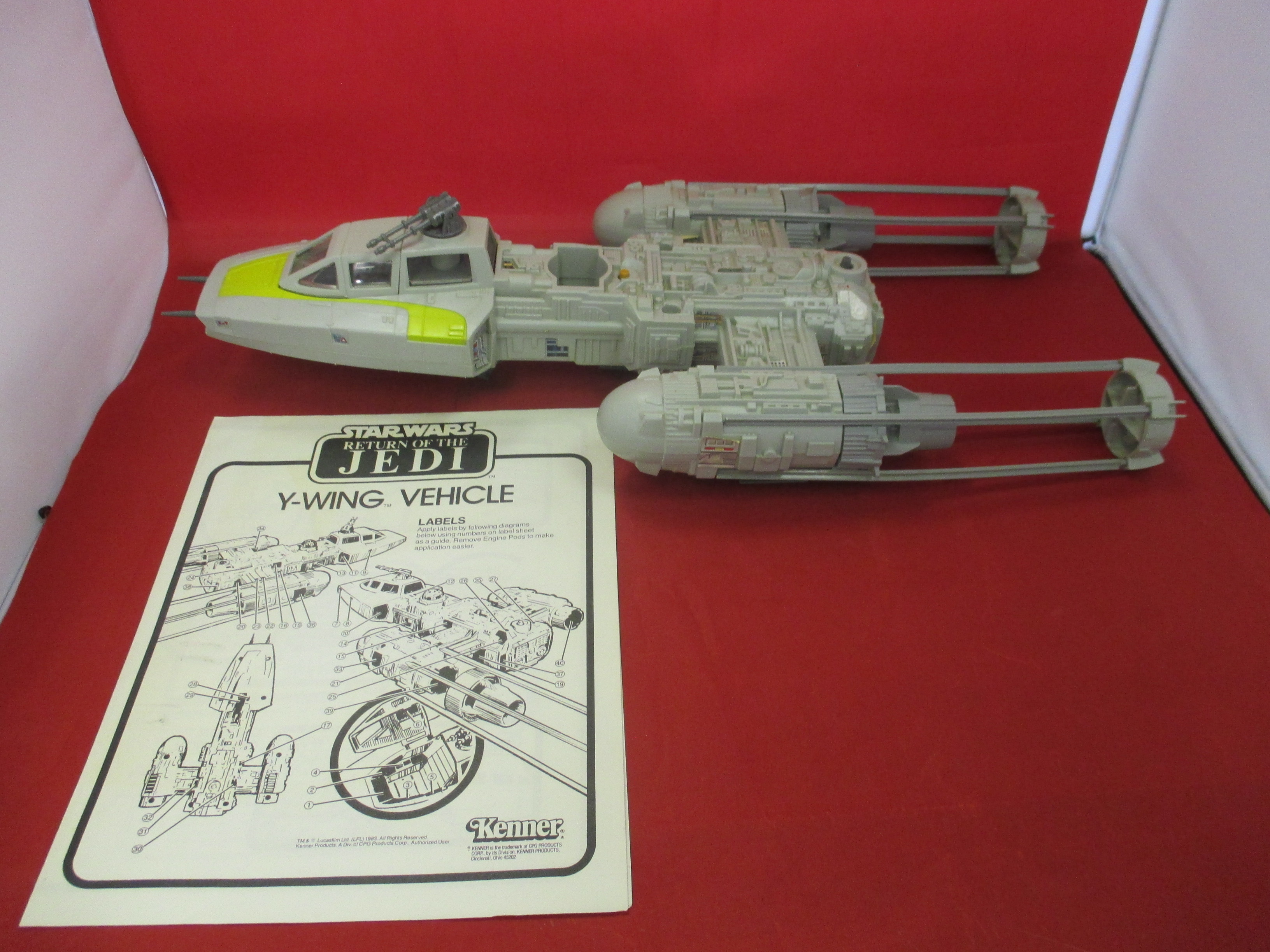 Kenner Y-Wing Vehicle – Crowemag Toys