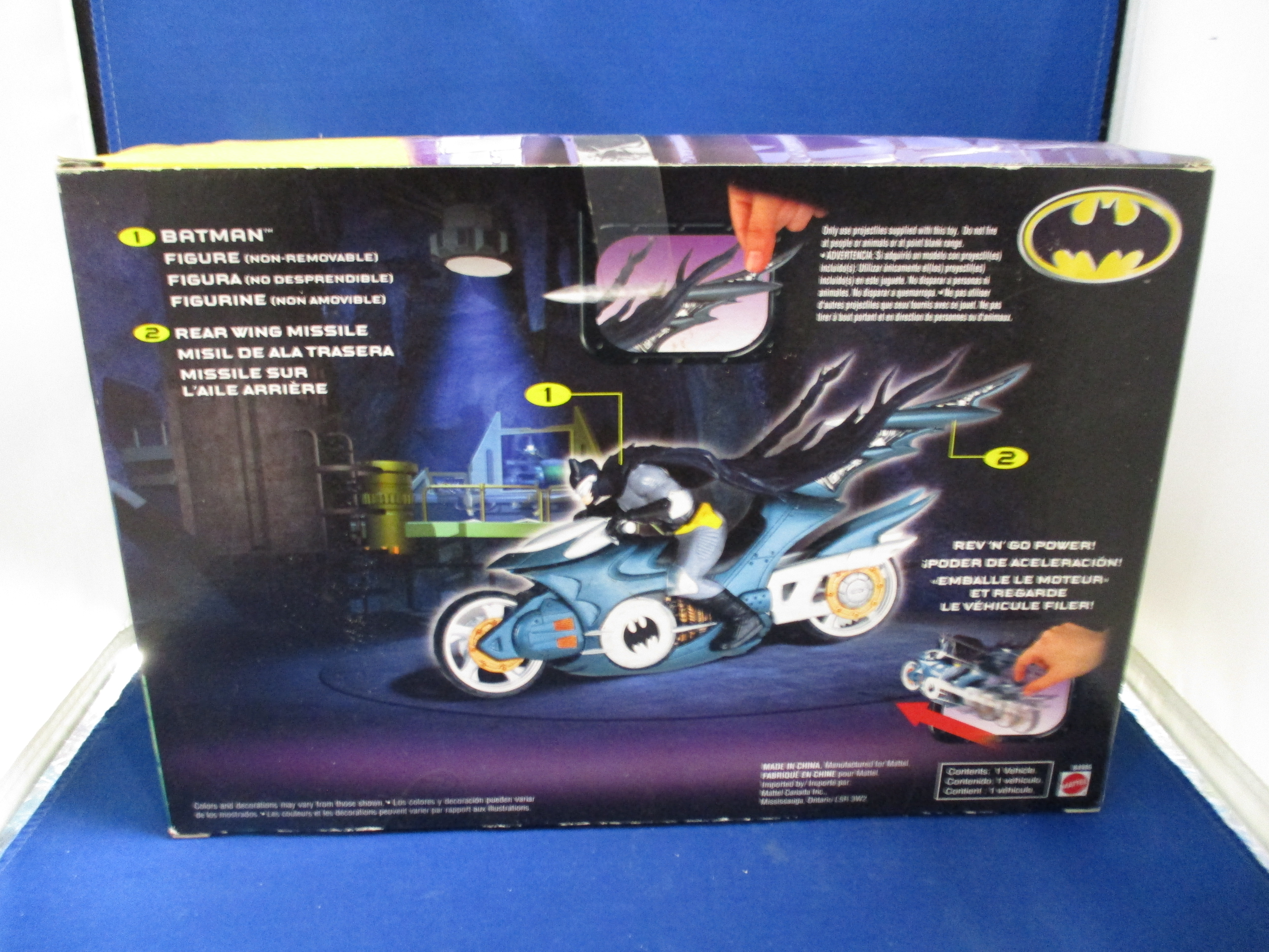 Mattel Dc Batman Batcycle – Crowemag Toys