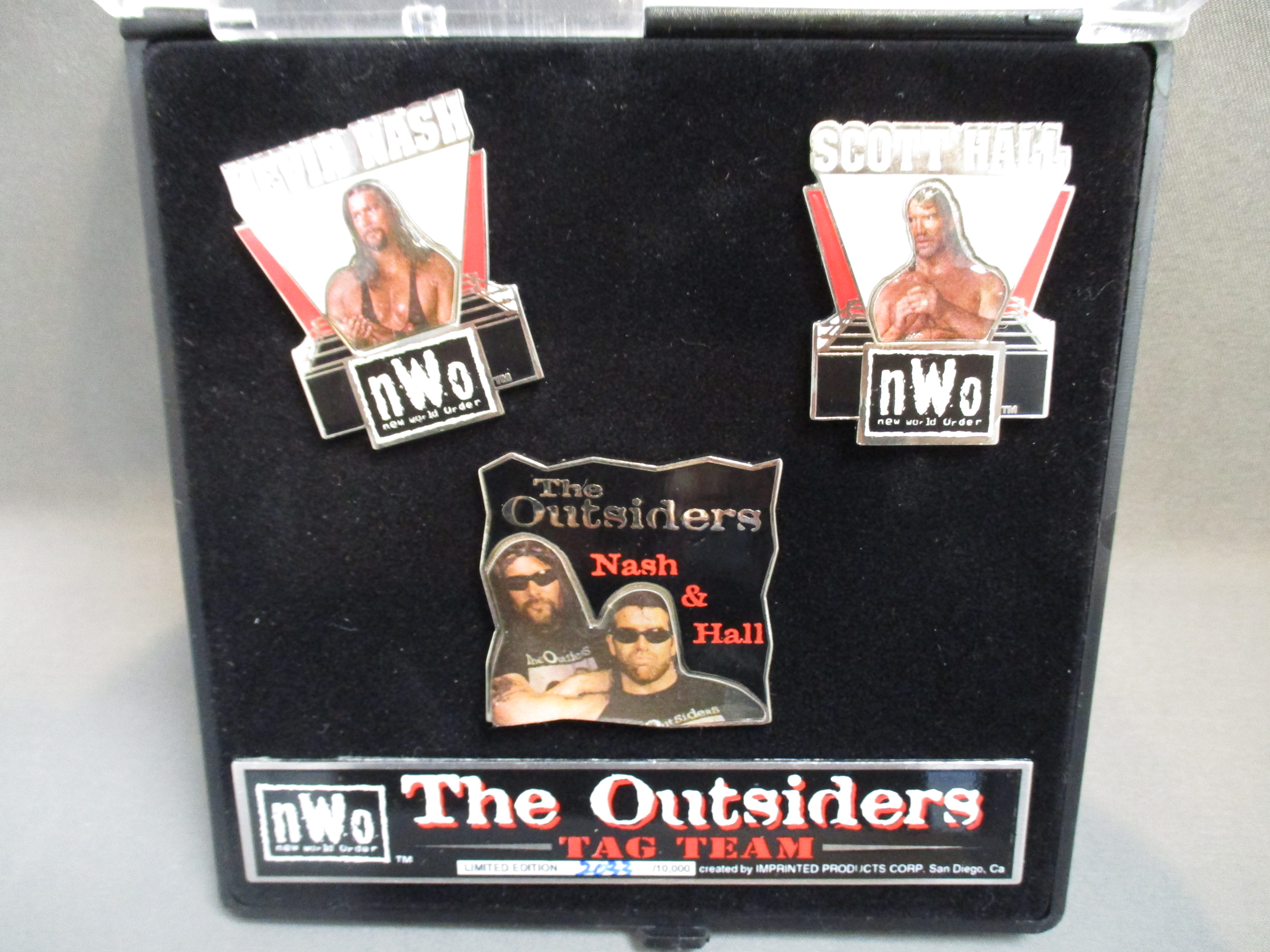 NWO The Outsiders Tag Team Pin Set – Crowemag Toys