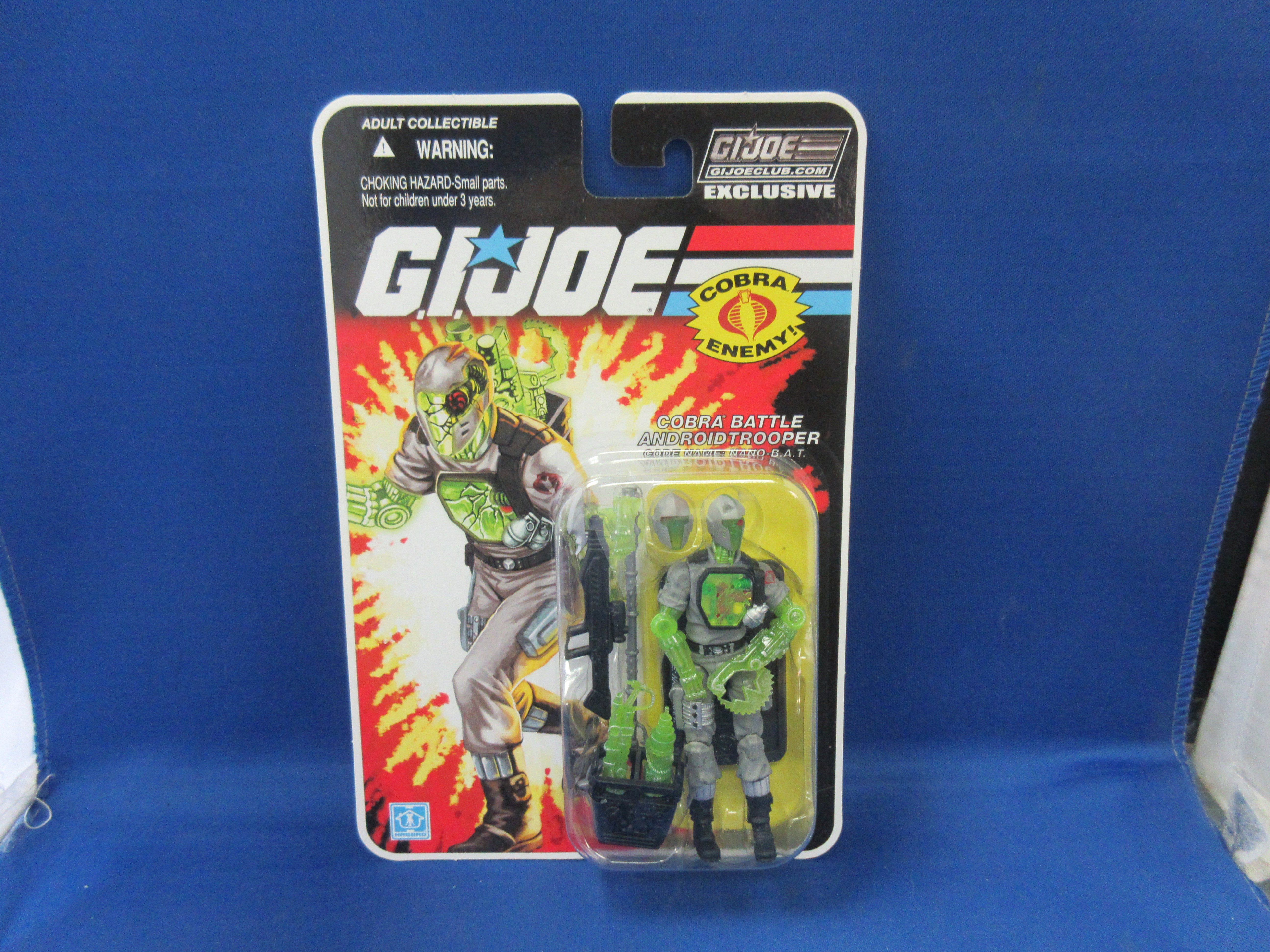 G.I.Joe Club Exclusive Nano- B.A.T Android Trooper – Crowemag Toys