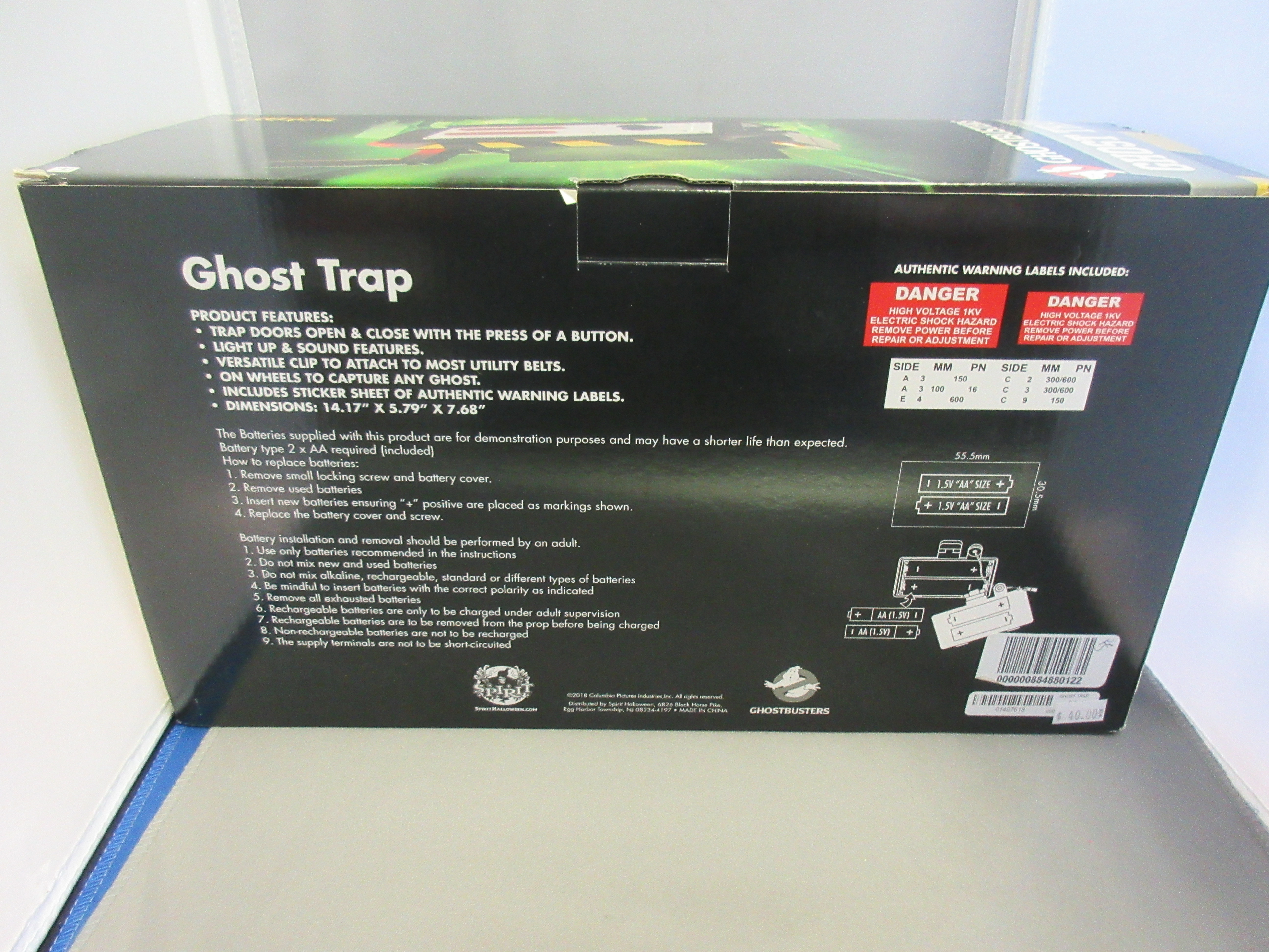Spirit Halloween Ghostbusters Ghost Trap – Crowemag Toys
