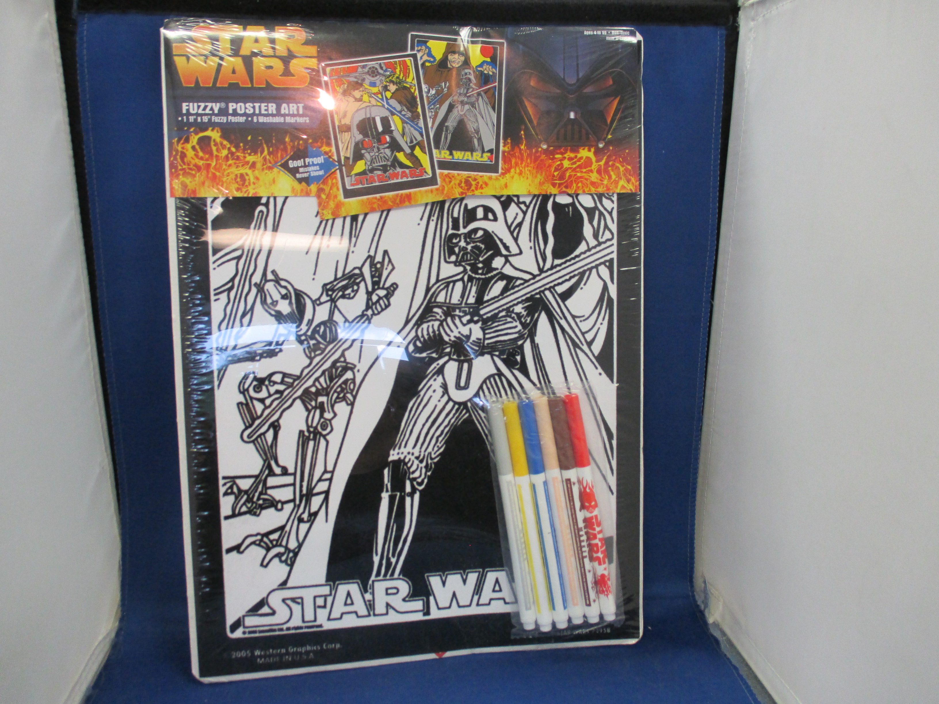 Roseart Fuzzy Star Wars Poster – Crowemag Toys