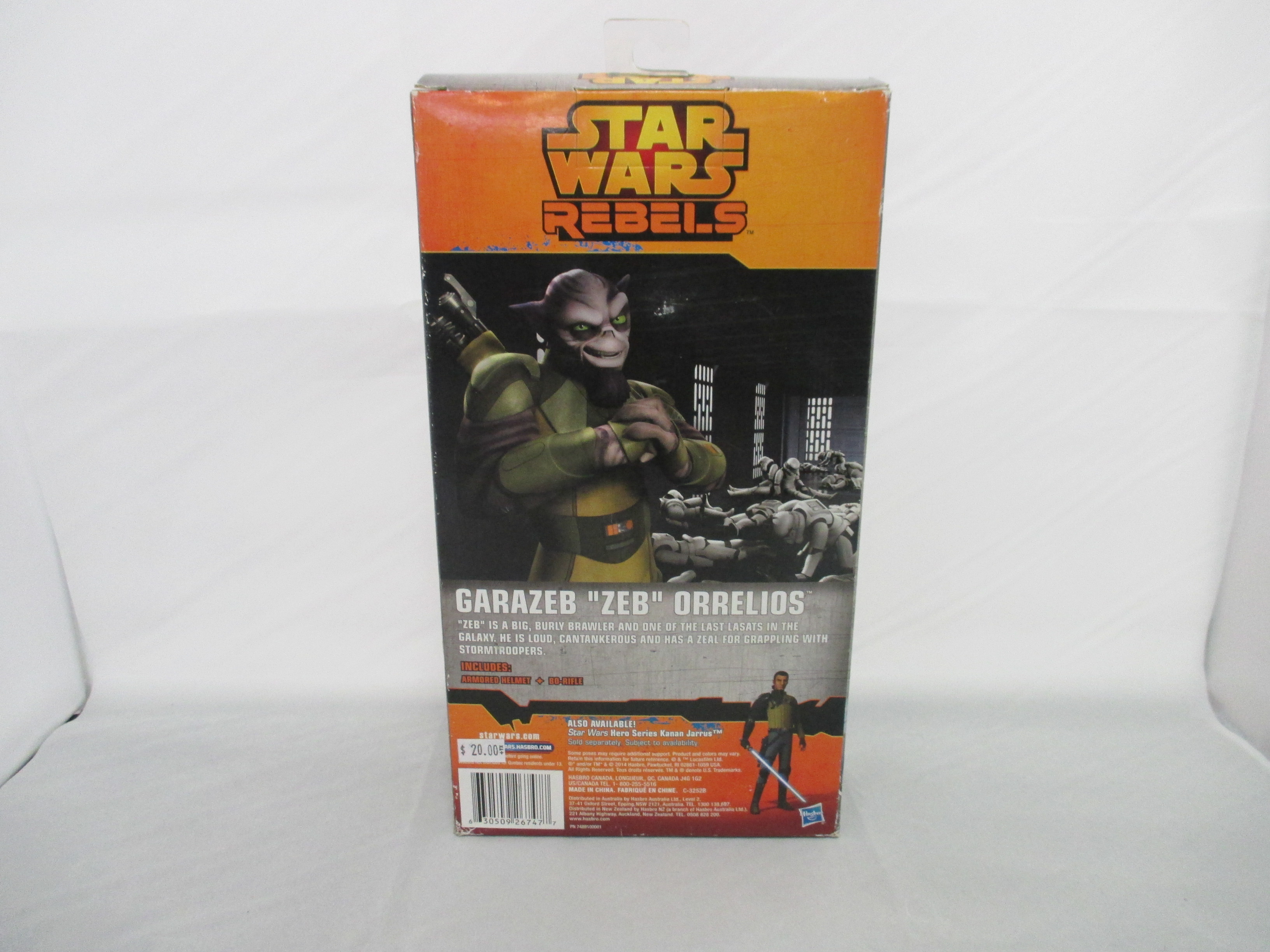 Rebels Hero Series Garazeb “Zeb” Orrelios – Crowemag Toys