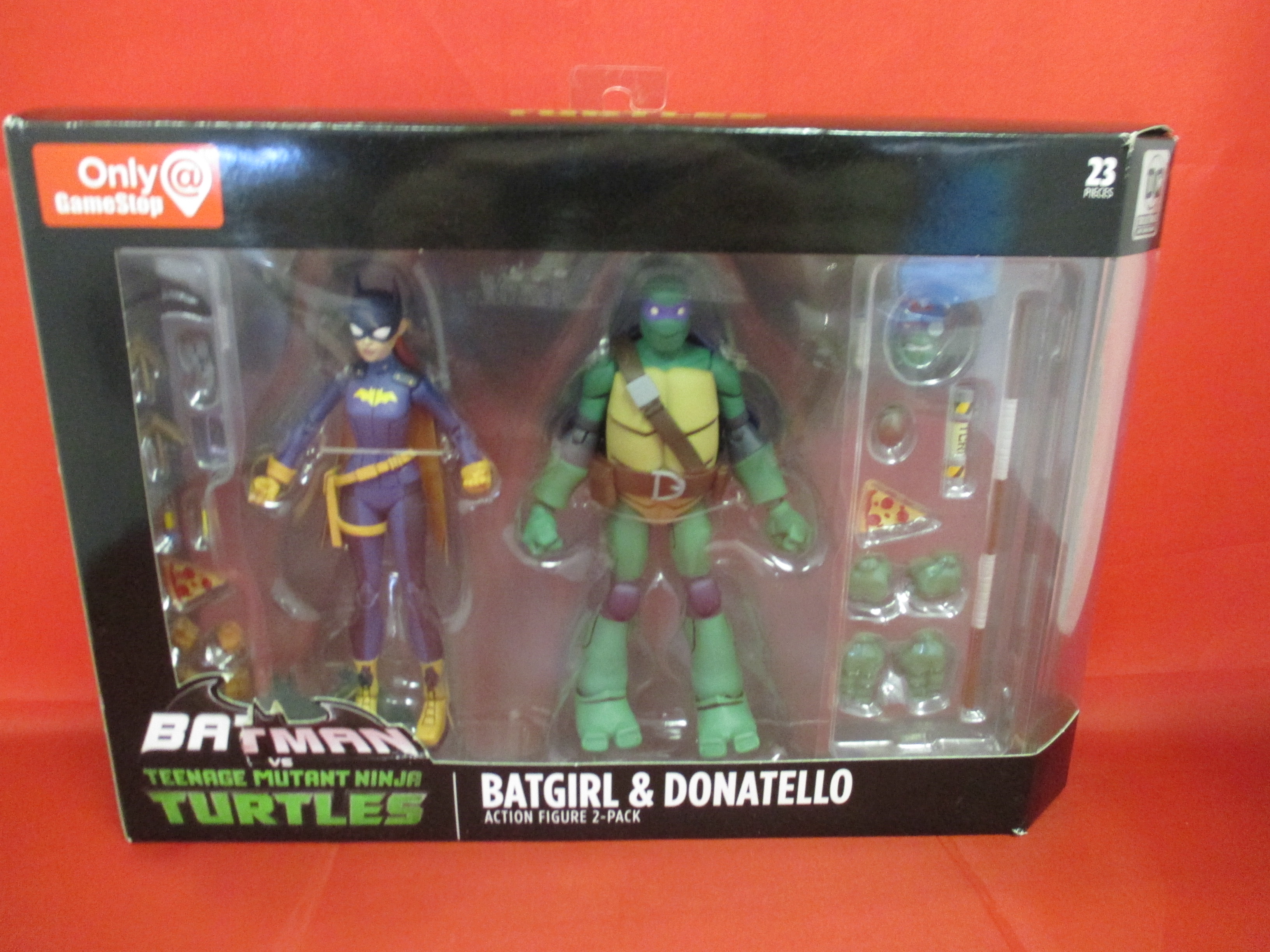 DC Collectibles Batman vs TMNT Batgirl & Donatello (Gamestop Exclusive ...