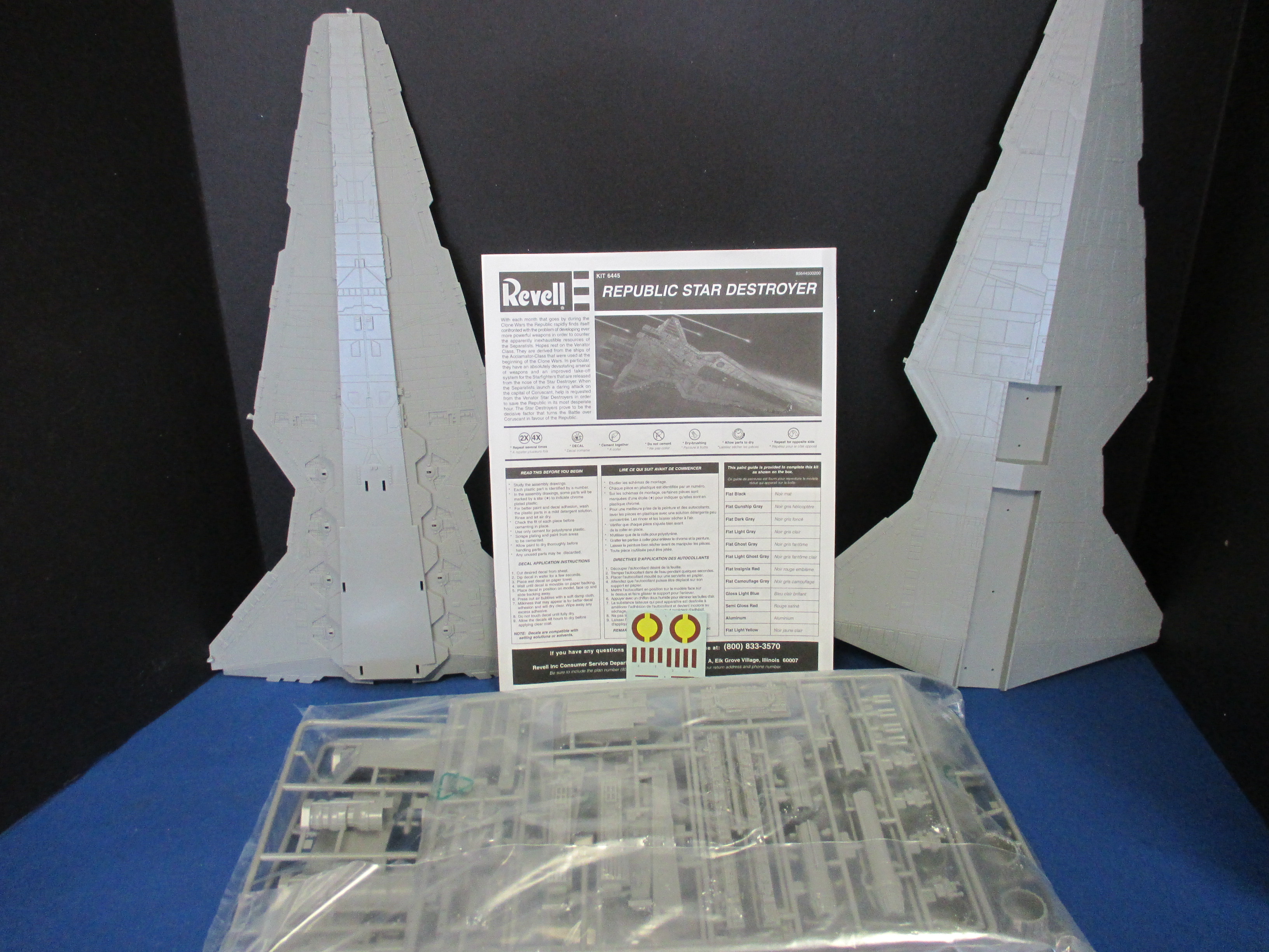 Revell Star Wars Republic Star Destroyer Model Kit – Crowemag Toys