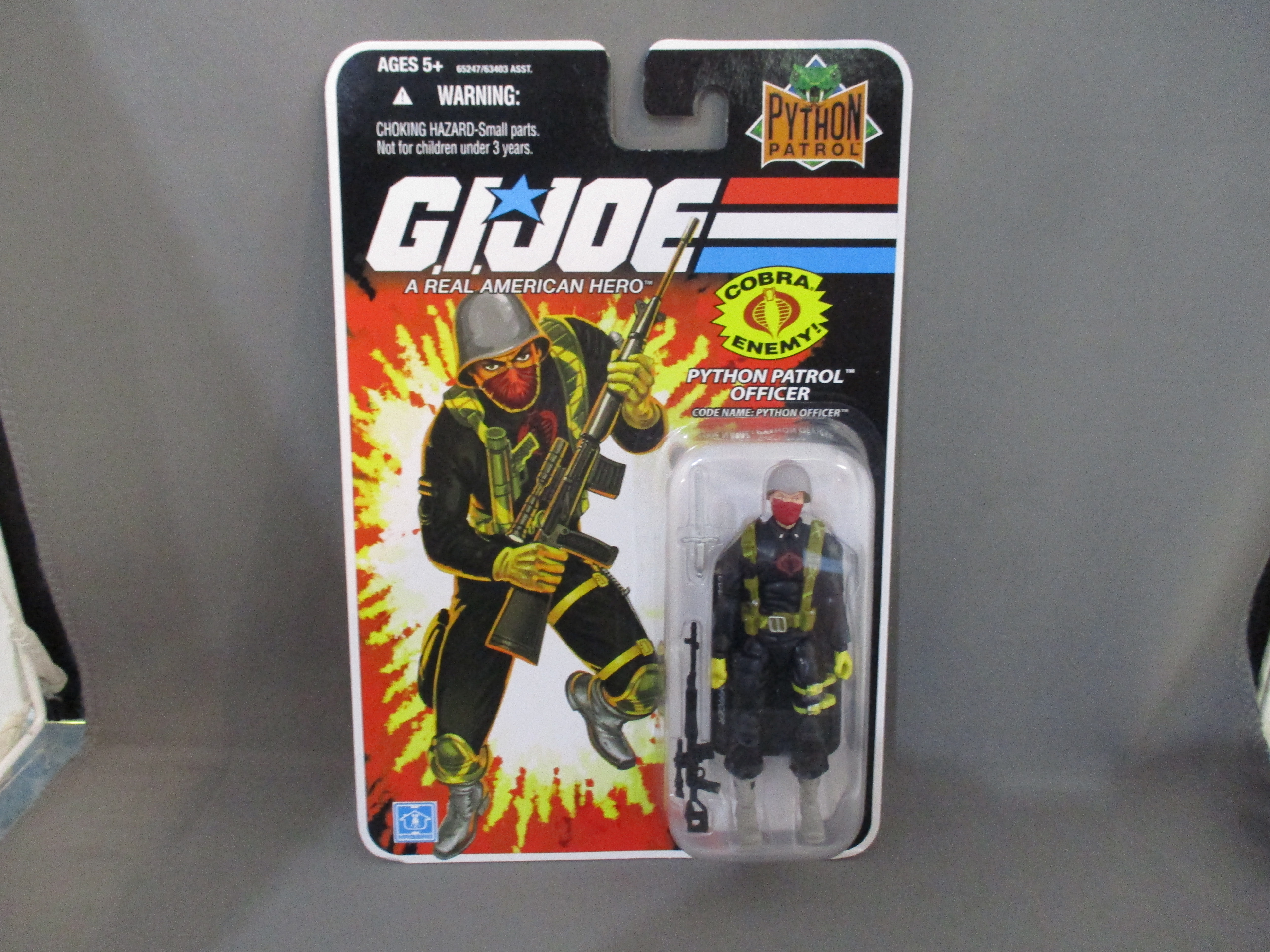 G.I.Joe G.I. Joe 25th Anniversary Python Patrol Officer – Crowemag Toys
