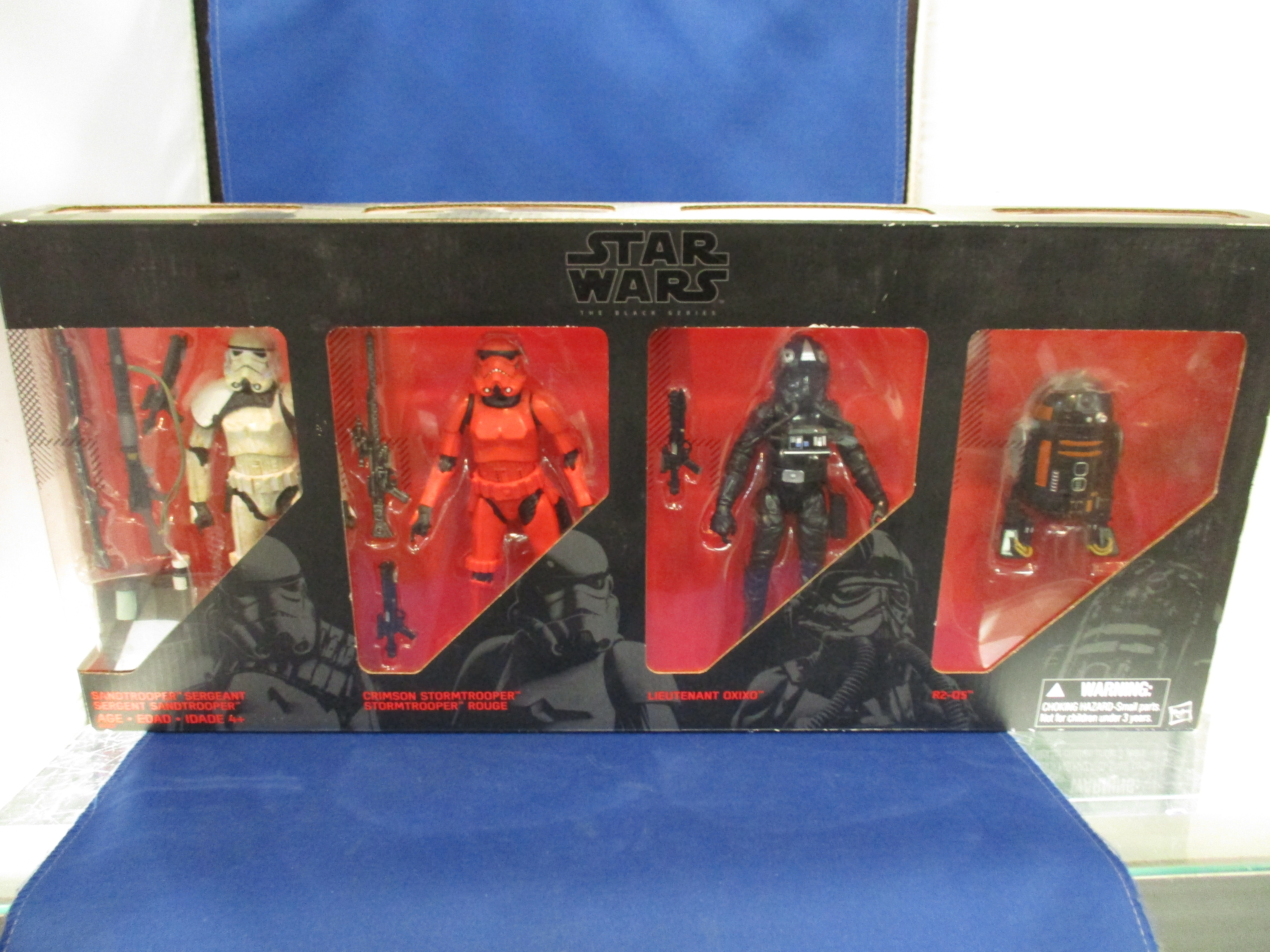Black Series 4-Pack Sandtrooper Sergeant, Crimson Stormtrooper ...