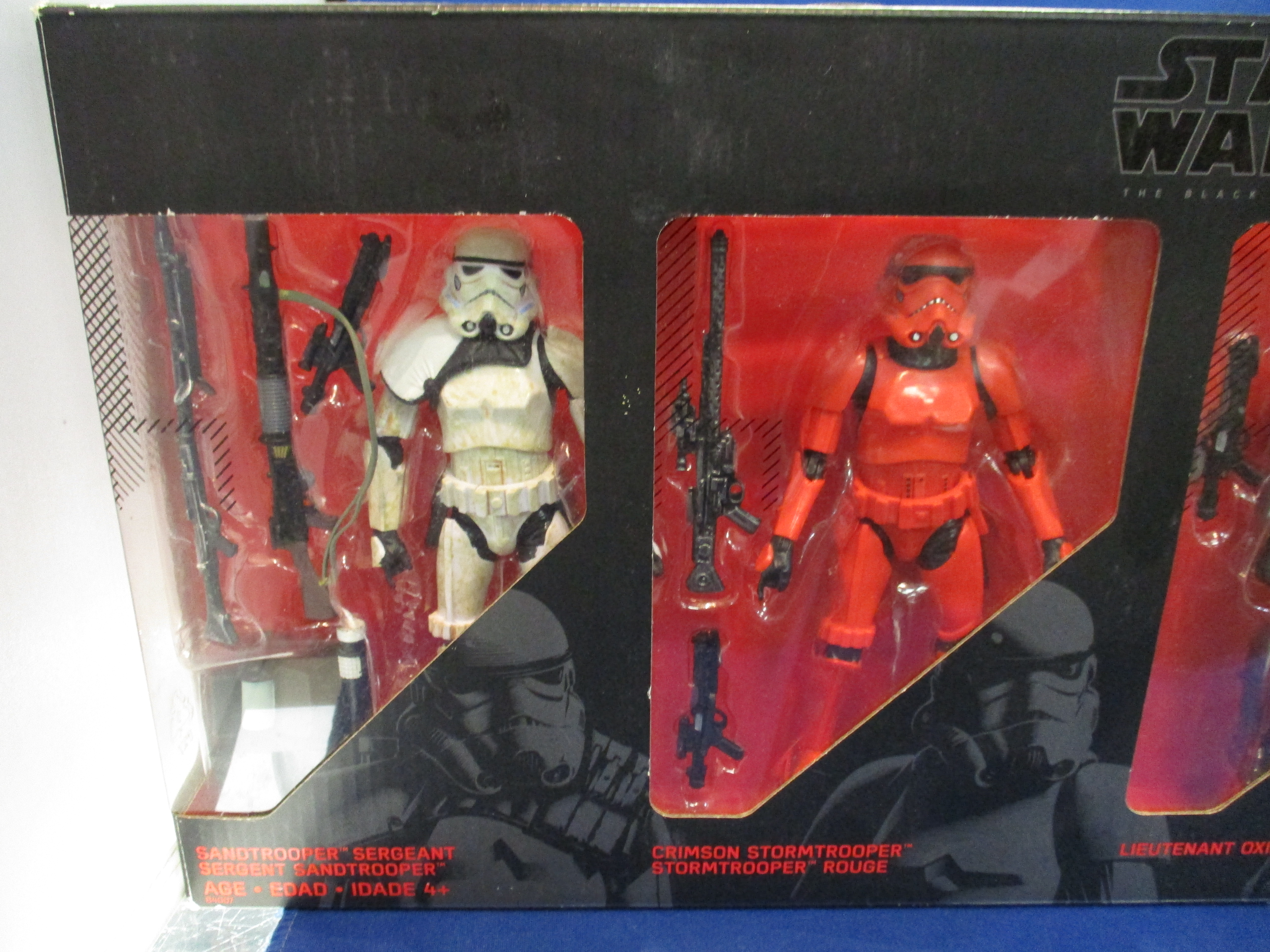 Black Series 4-Pack Sandtrooper Sergeant, Crimson Stormtrooper ...