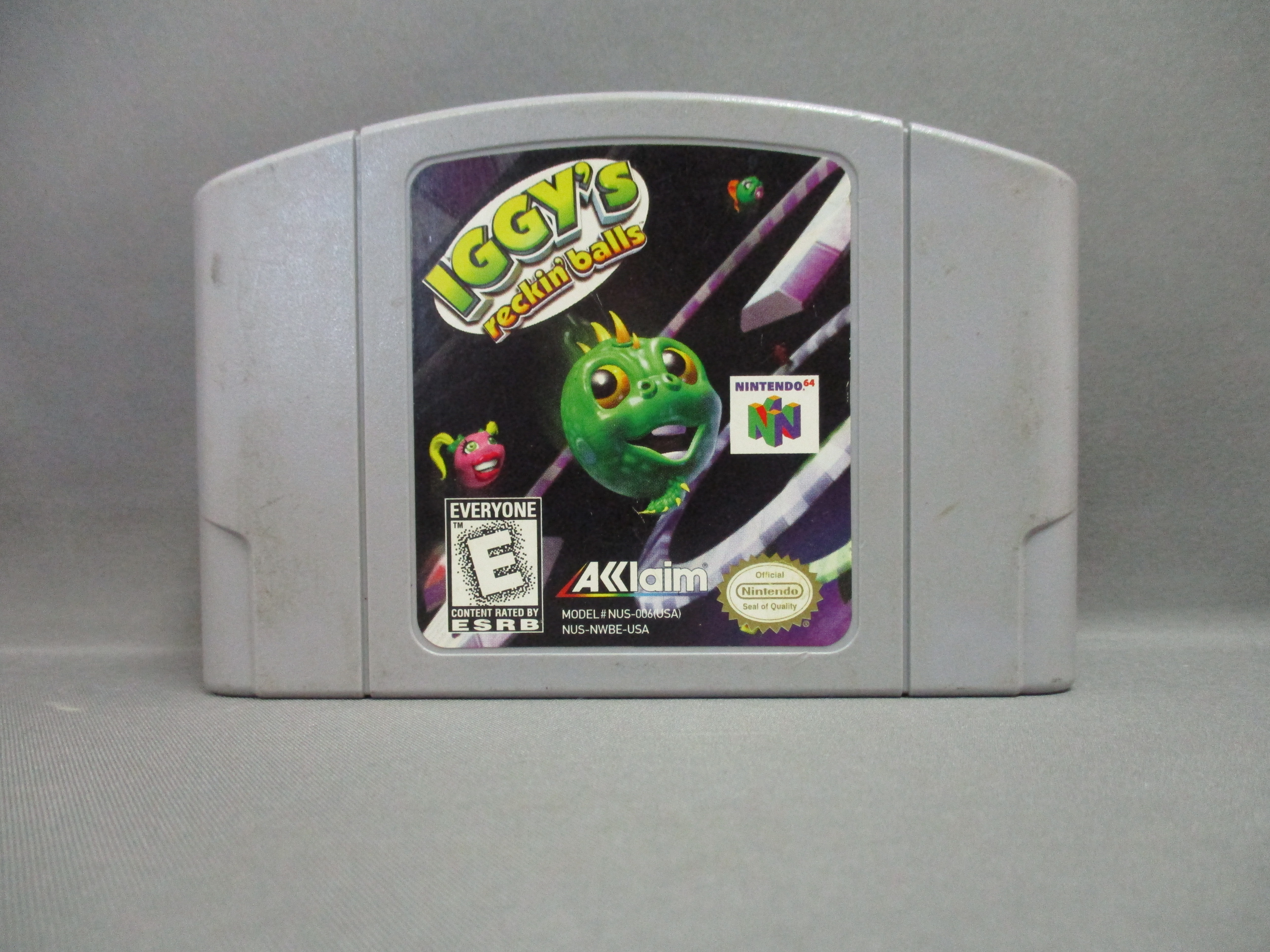 Nintendo 64 Iggy’s Reckin’ Balls – Crowemag Toys
