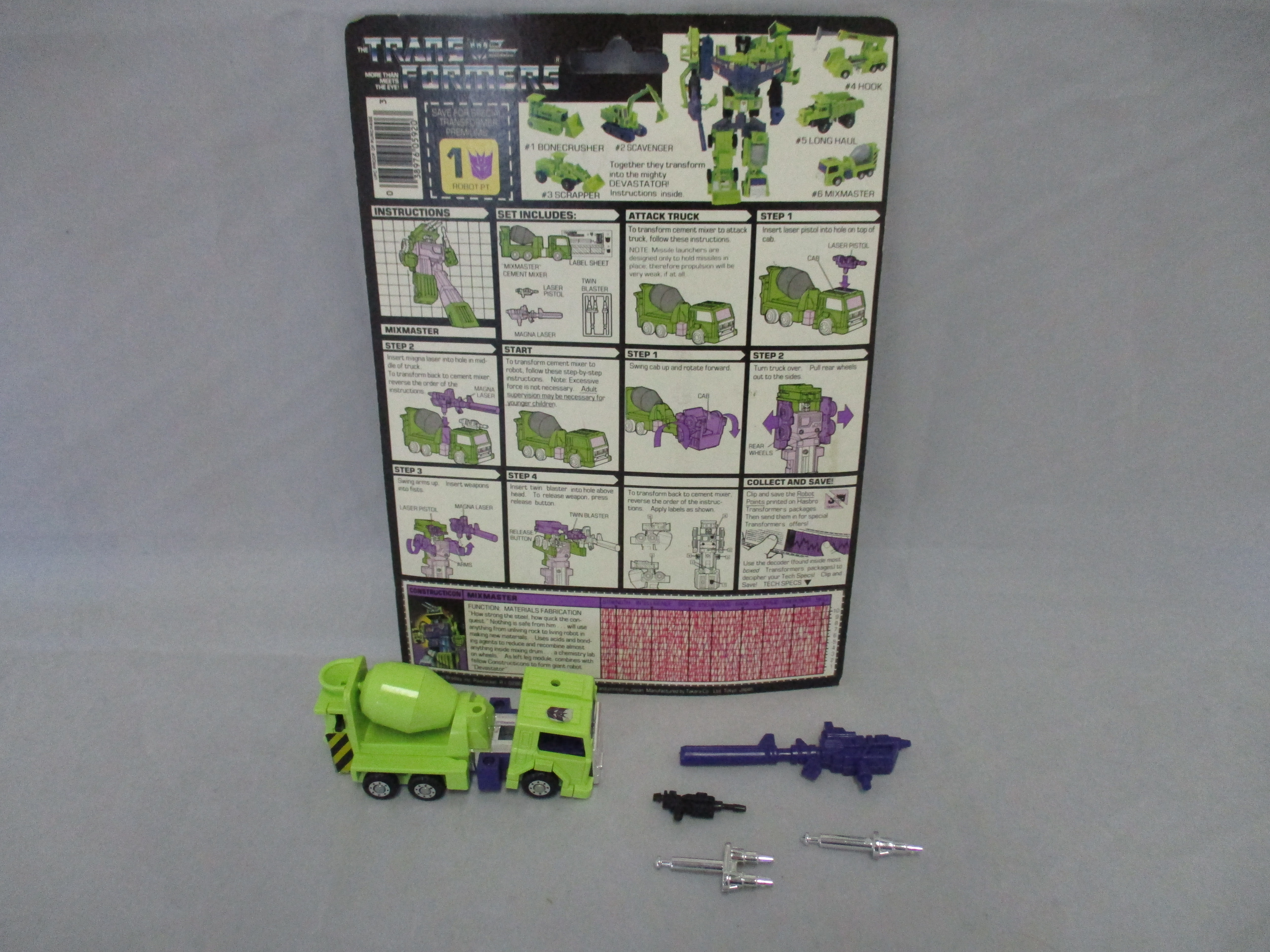 G1 Mixmaster w/ Card – Crowemag Toys