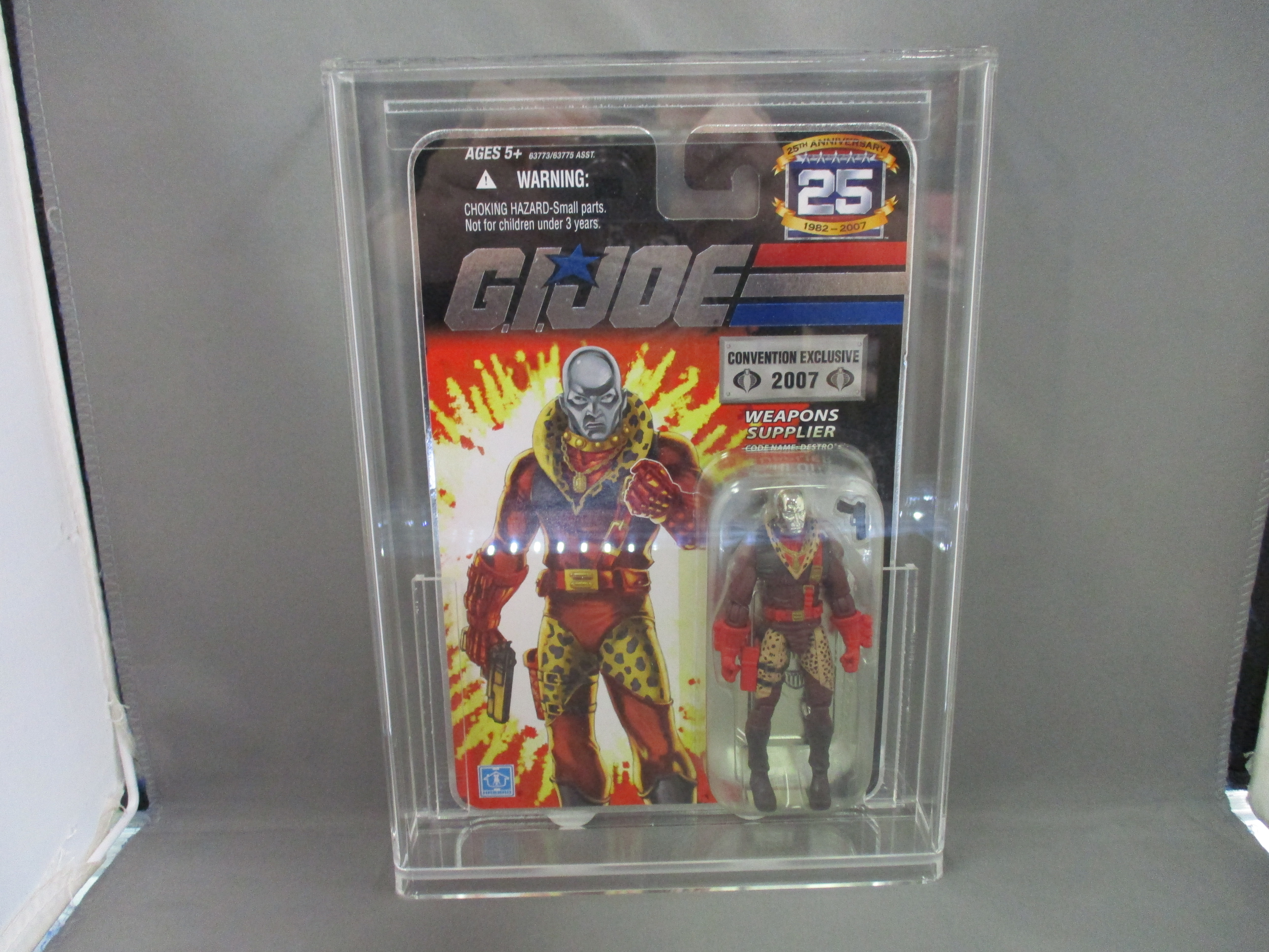 G.I. Joe 25th Anniversary Sdcc Exclusive Pimp Daddy Destro Silver Head ...