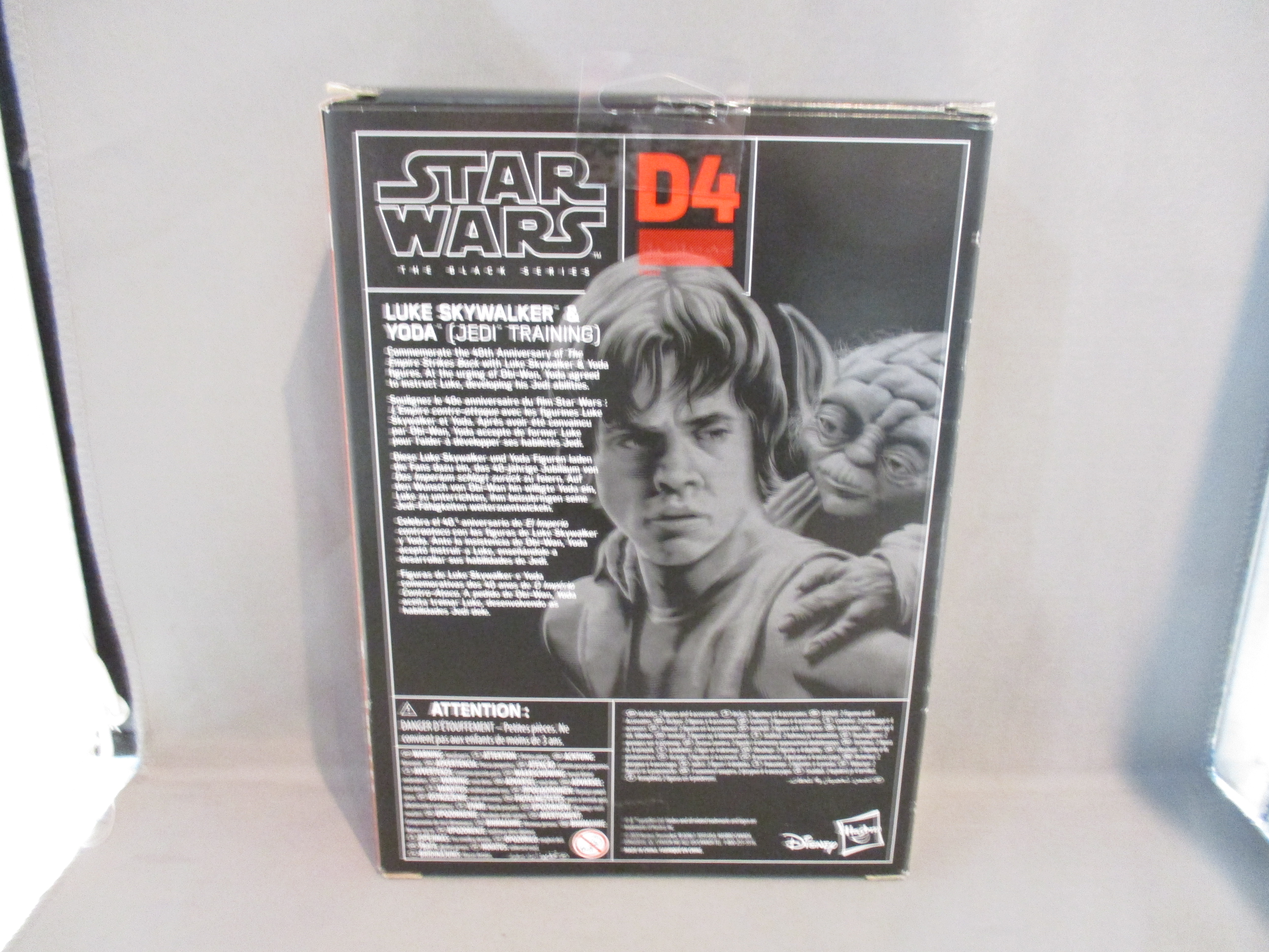 Black Series Luke Skywalker & Yoda (jedi training) – Crowemag Toys