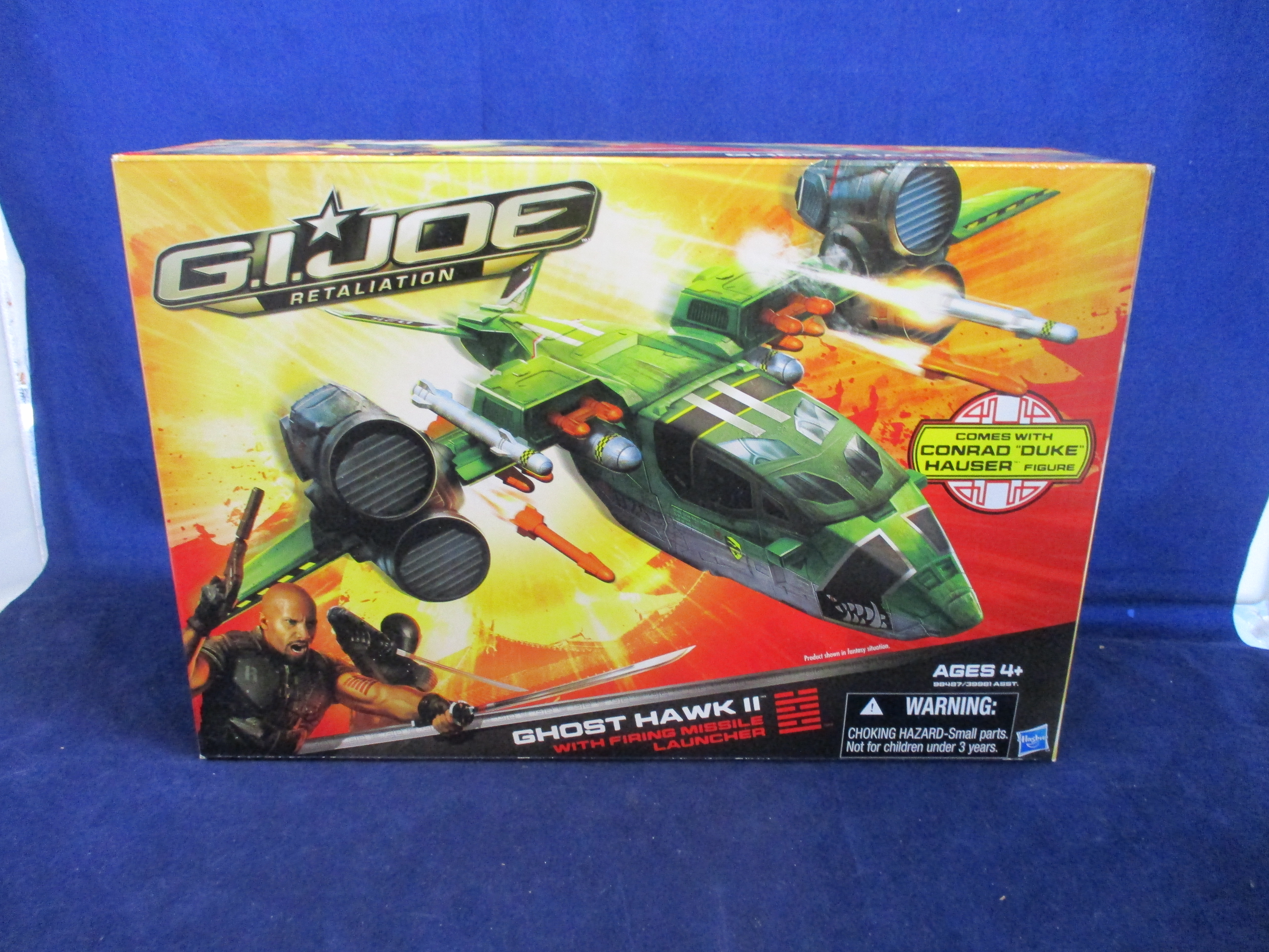 G.I. Joe Retaliation Ghost Hawk II W/ Duke – Crowemag Toys