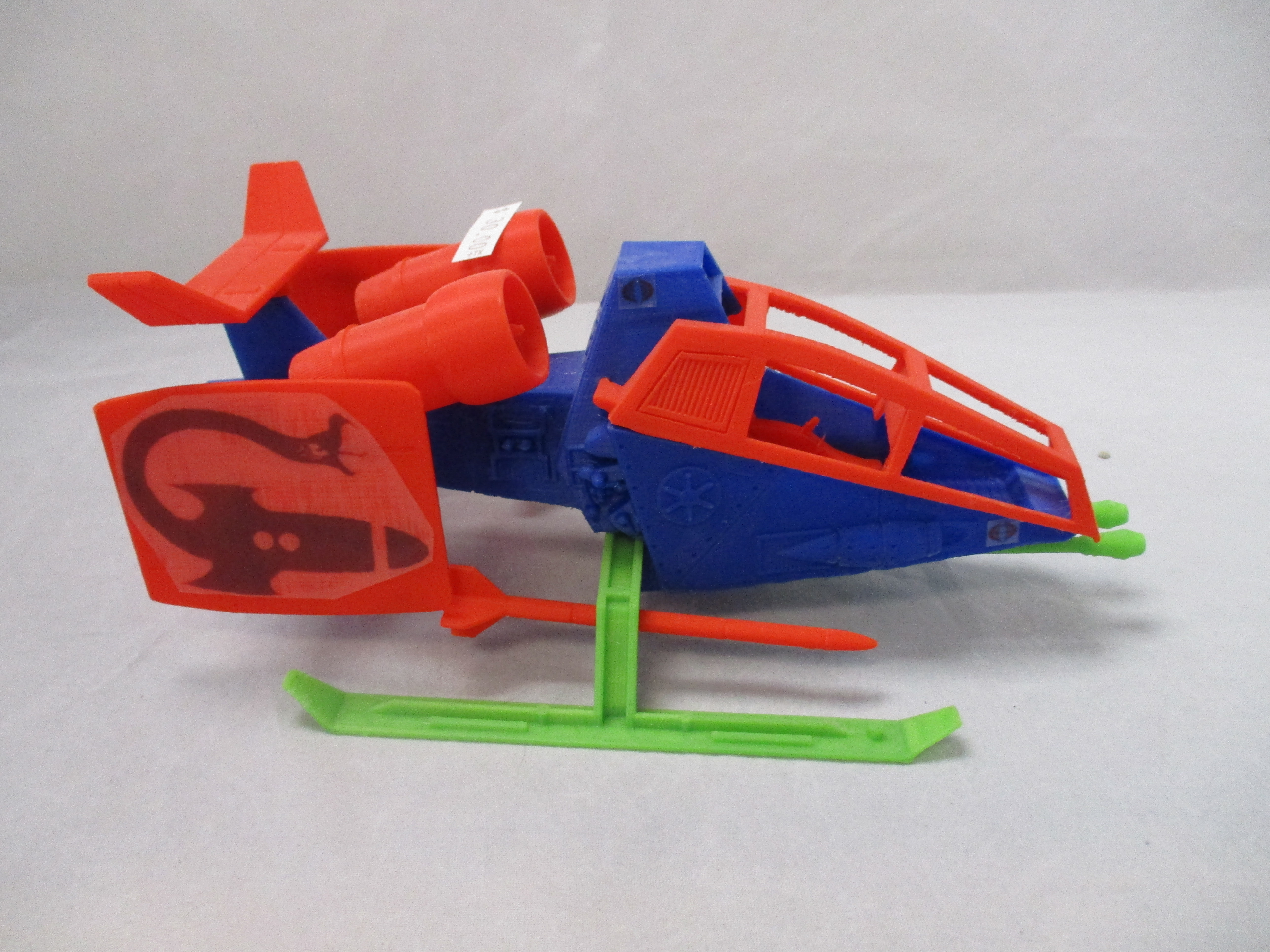 G.I. Joe Custom 3D Printed VTOL Copter (sky hawk) – Crowemag Toys