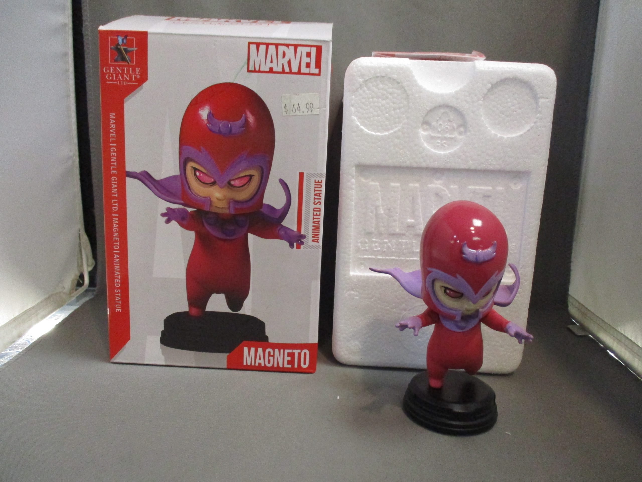 Marvel X-Men Magneto 5-Inch Animated Style Statue – Crowemag Toys