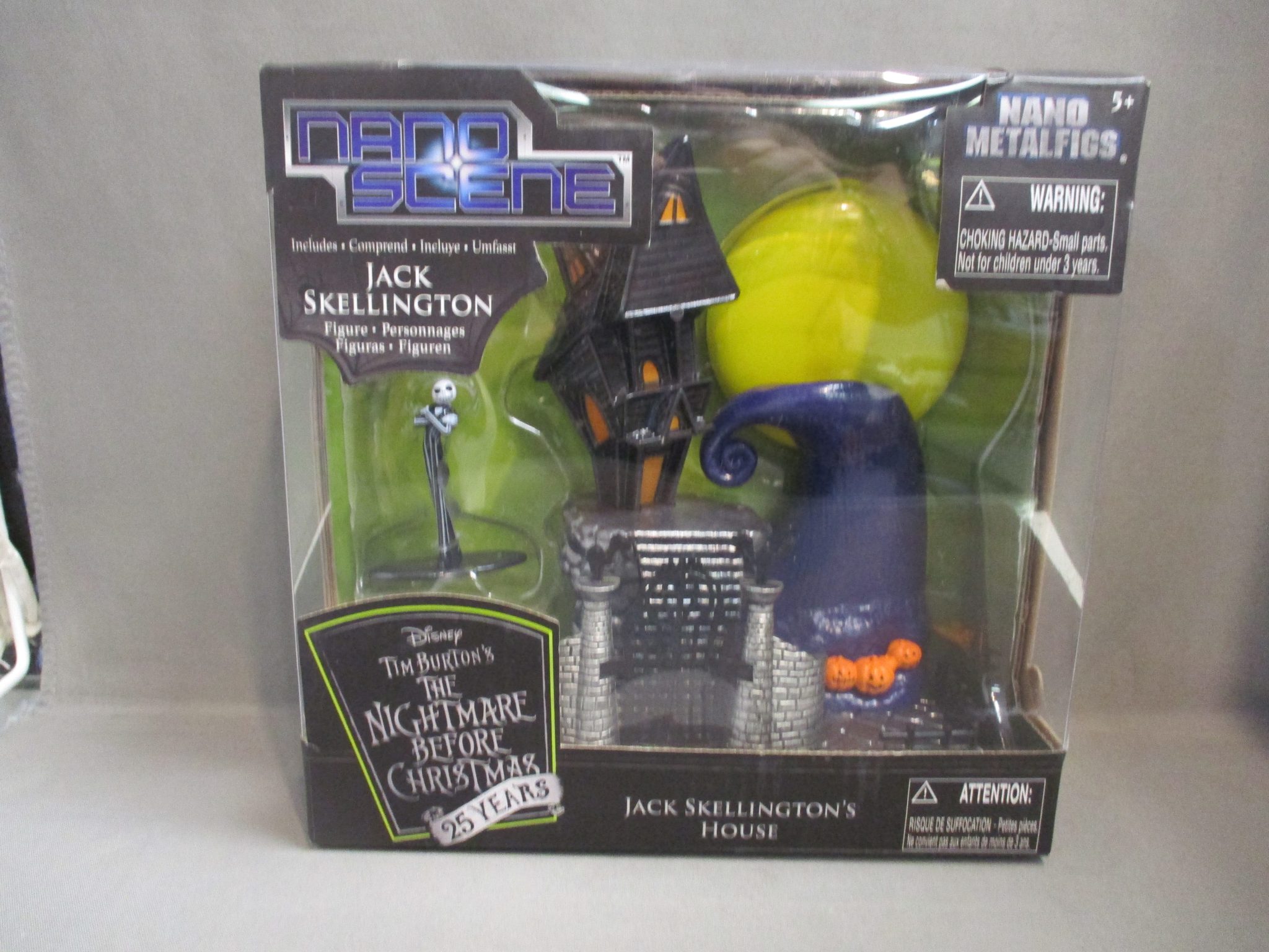 Disney Nightmare Before Christmas Nano Metalfigs Jack Skellingtons ...