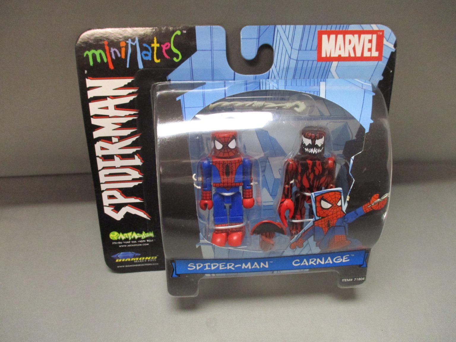 Marvel Minimates Spider-Man / Carnage – Crowemag Toys