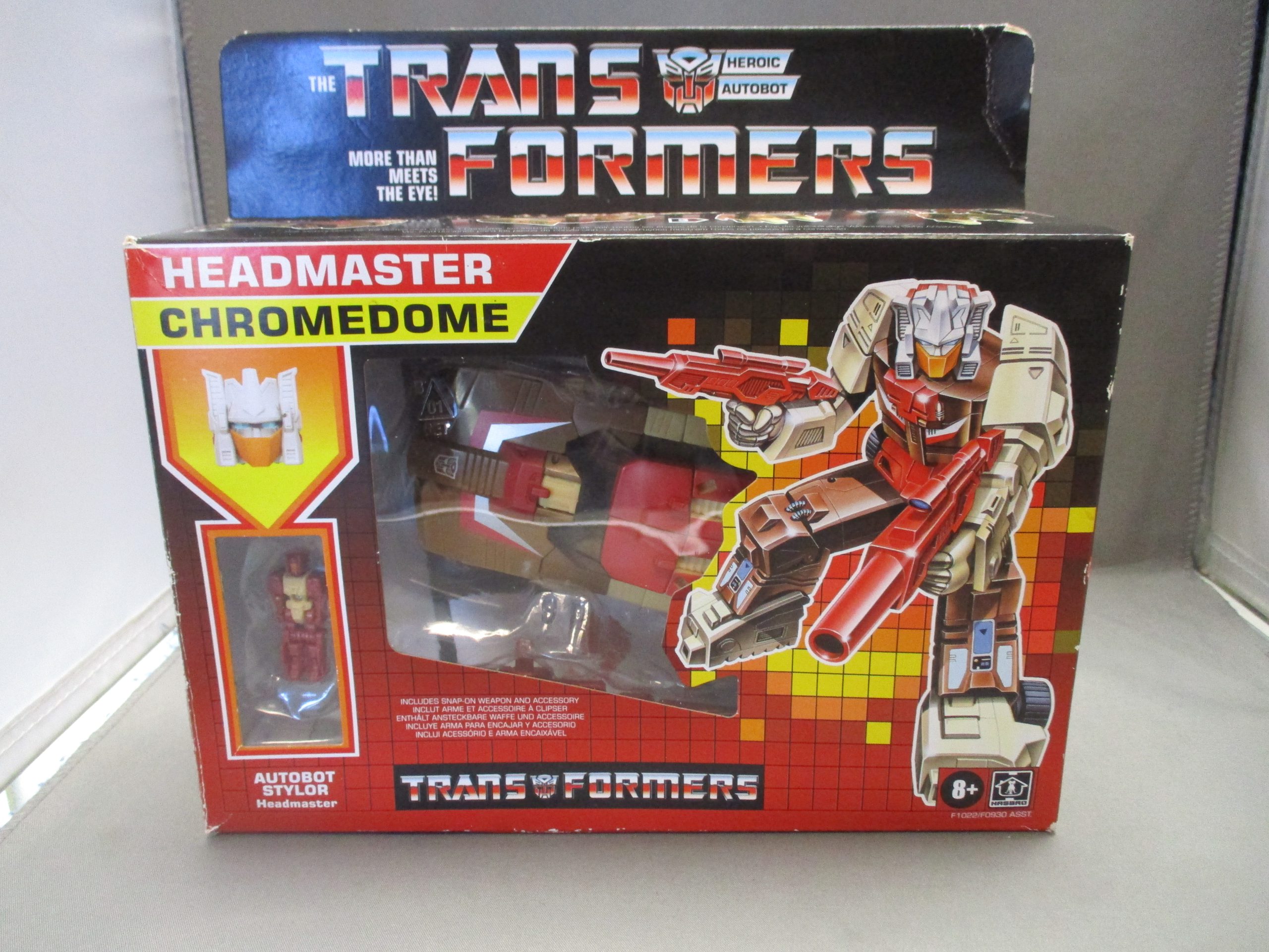 G1 Reissue Headmaster Chromedome – Crowemag Toys