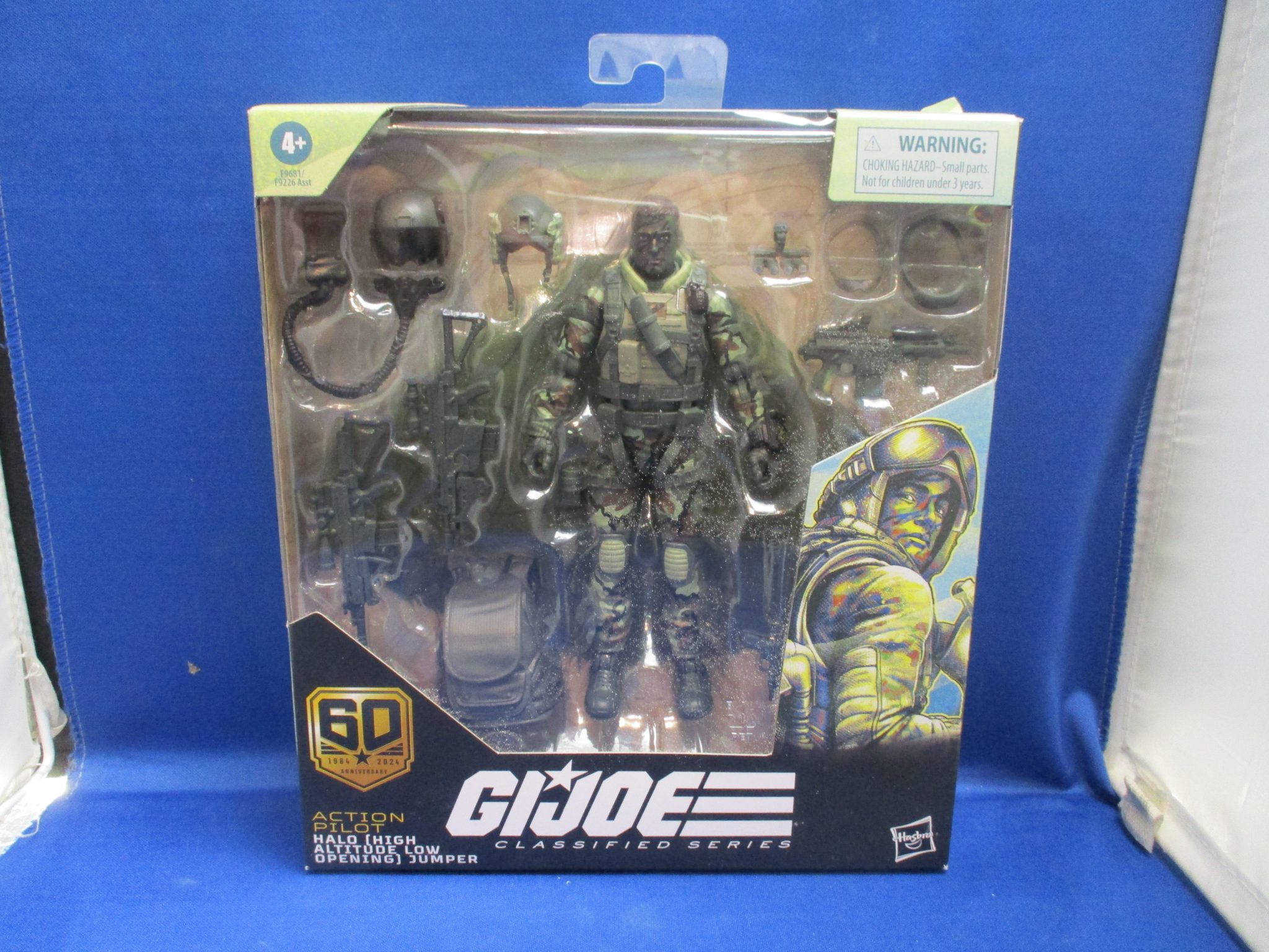 G I Joe Classified Series Action Pilot Halo Jumper – Crowemag Toys