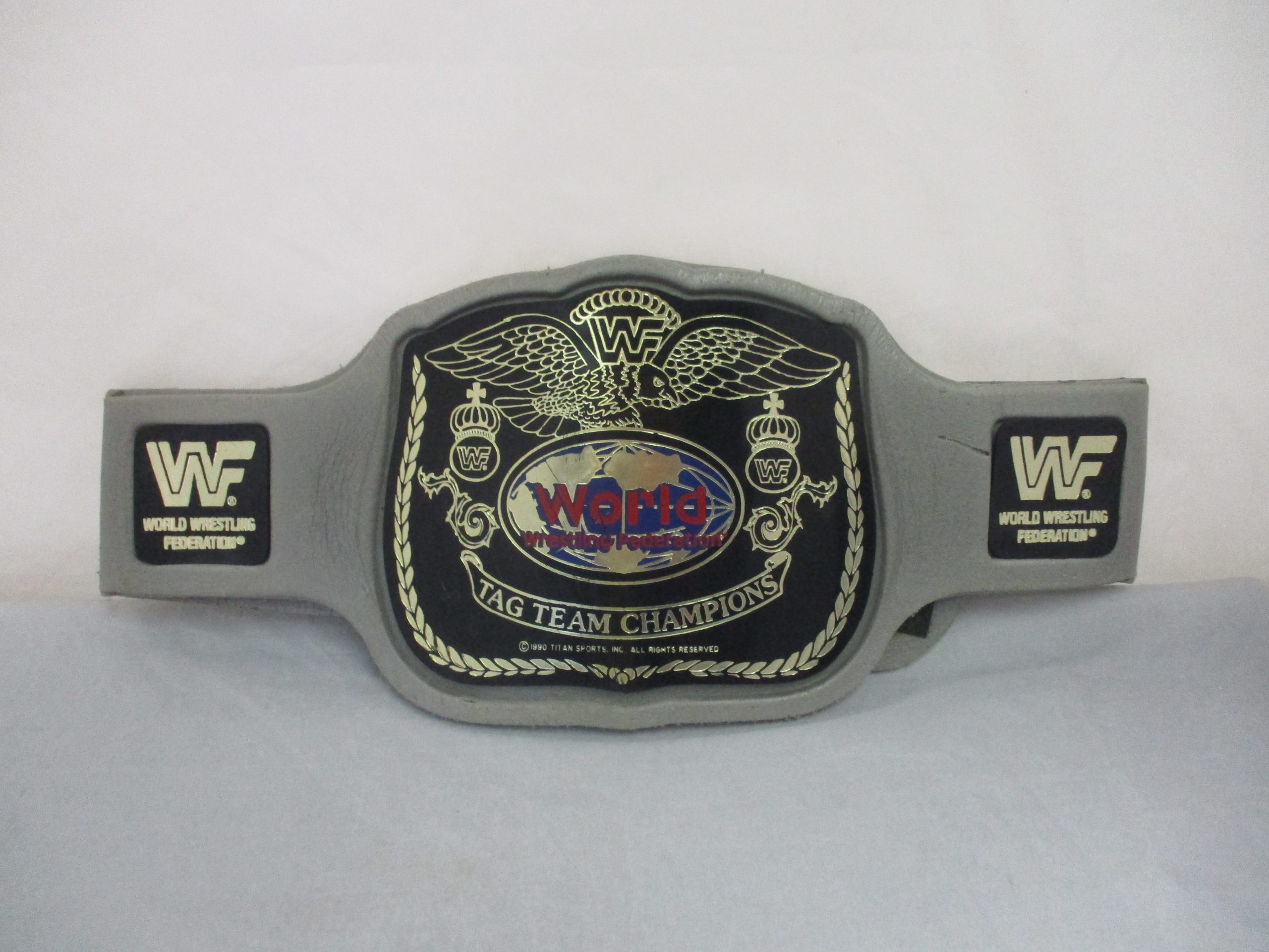 WWF Foam Tag Team Title Belt – Crowemag Toys