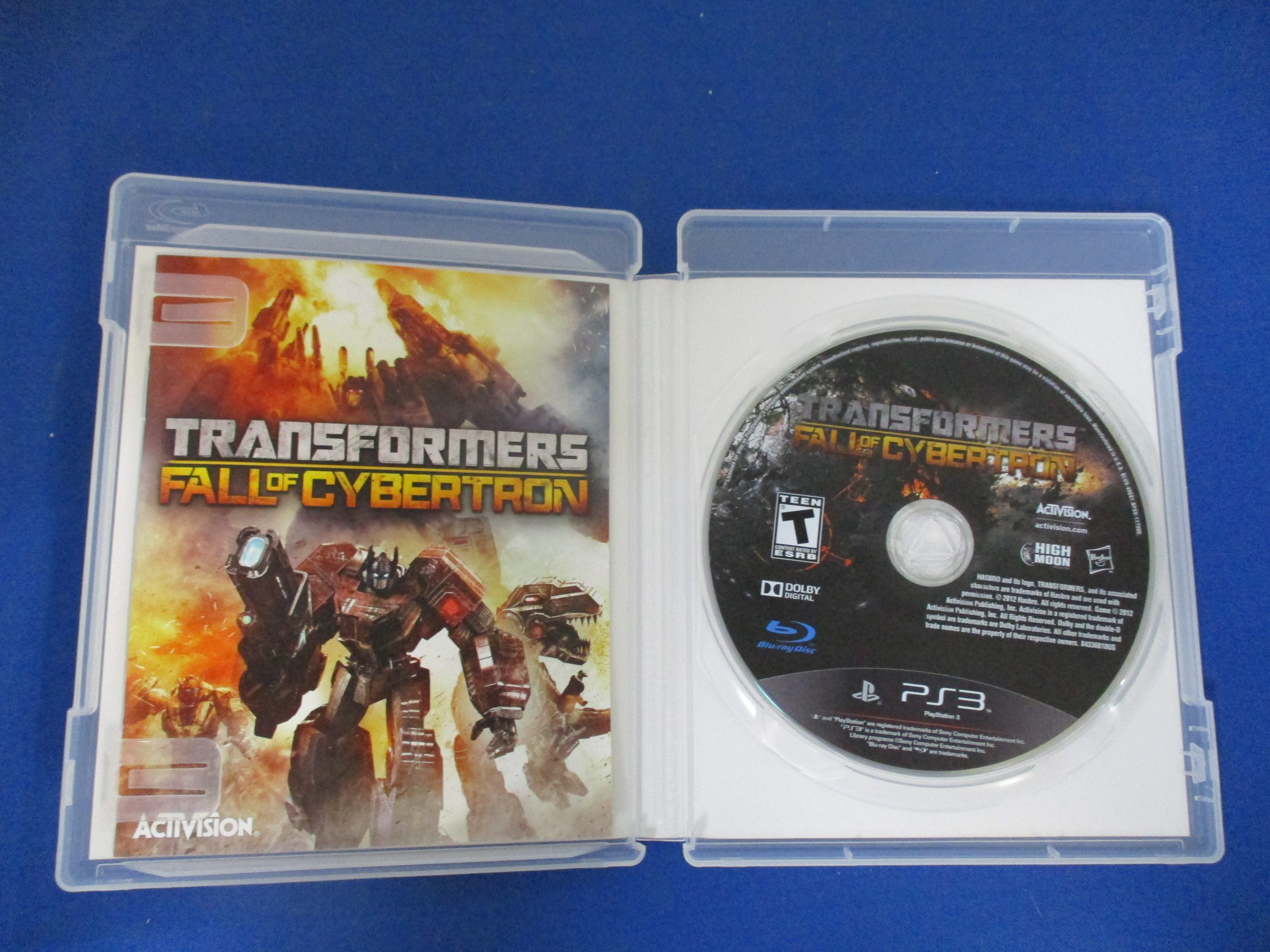 Sony Playstation 3 Transformers Fall of Cybertron – Crowemag Toys