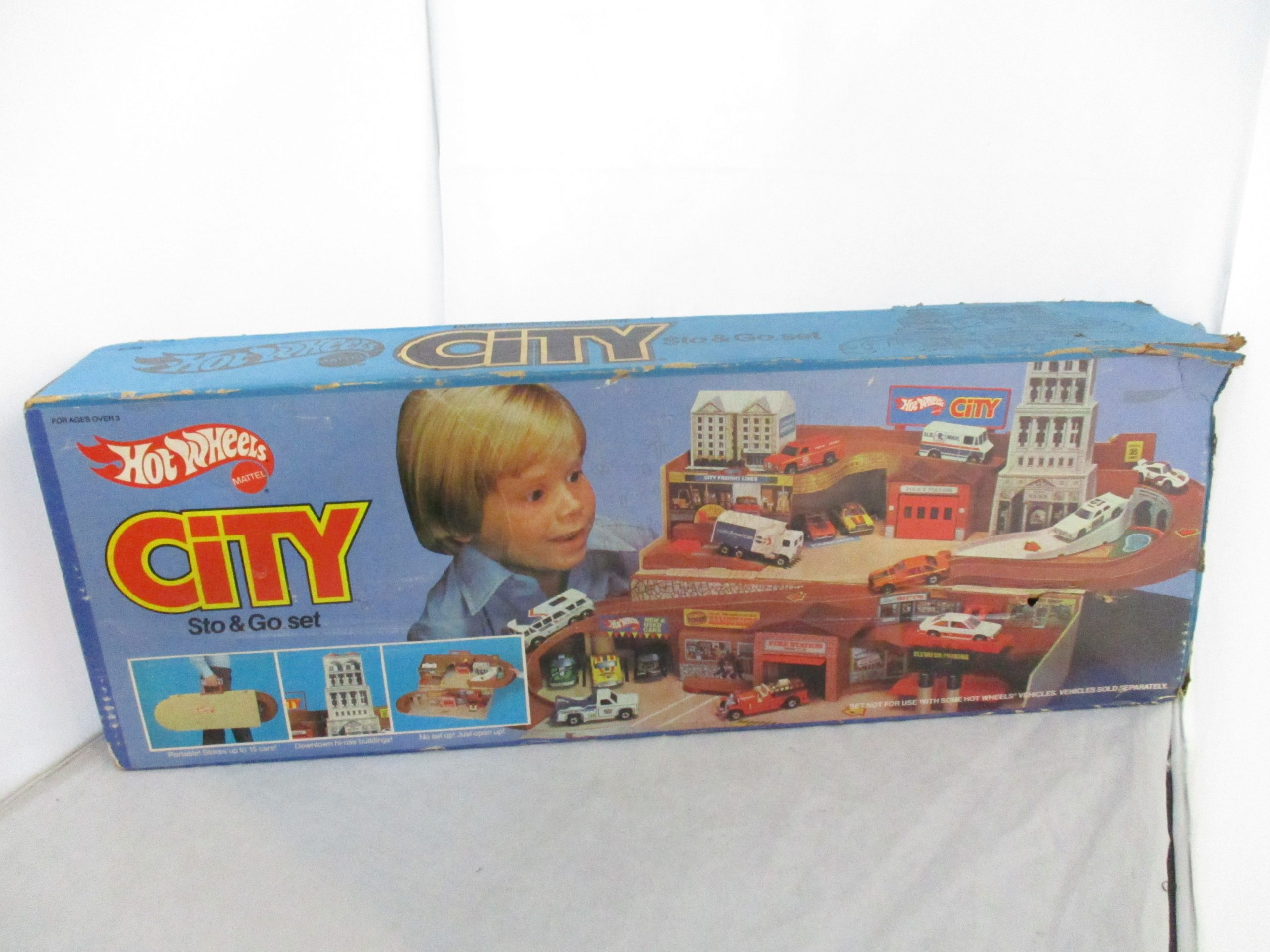 Mattel Hot Wheels City Set Sto & Go Set – Crowemag Toys