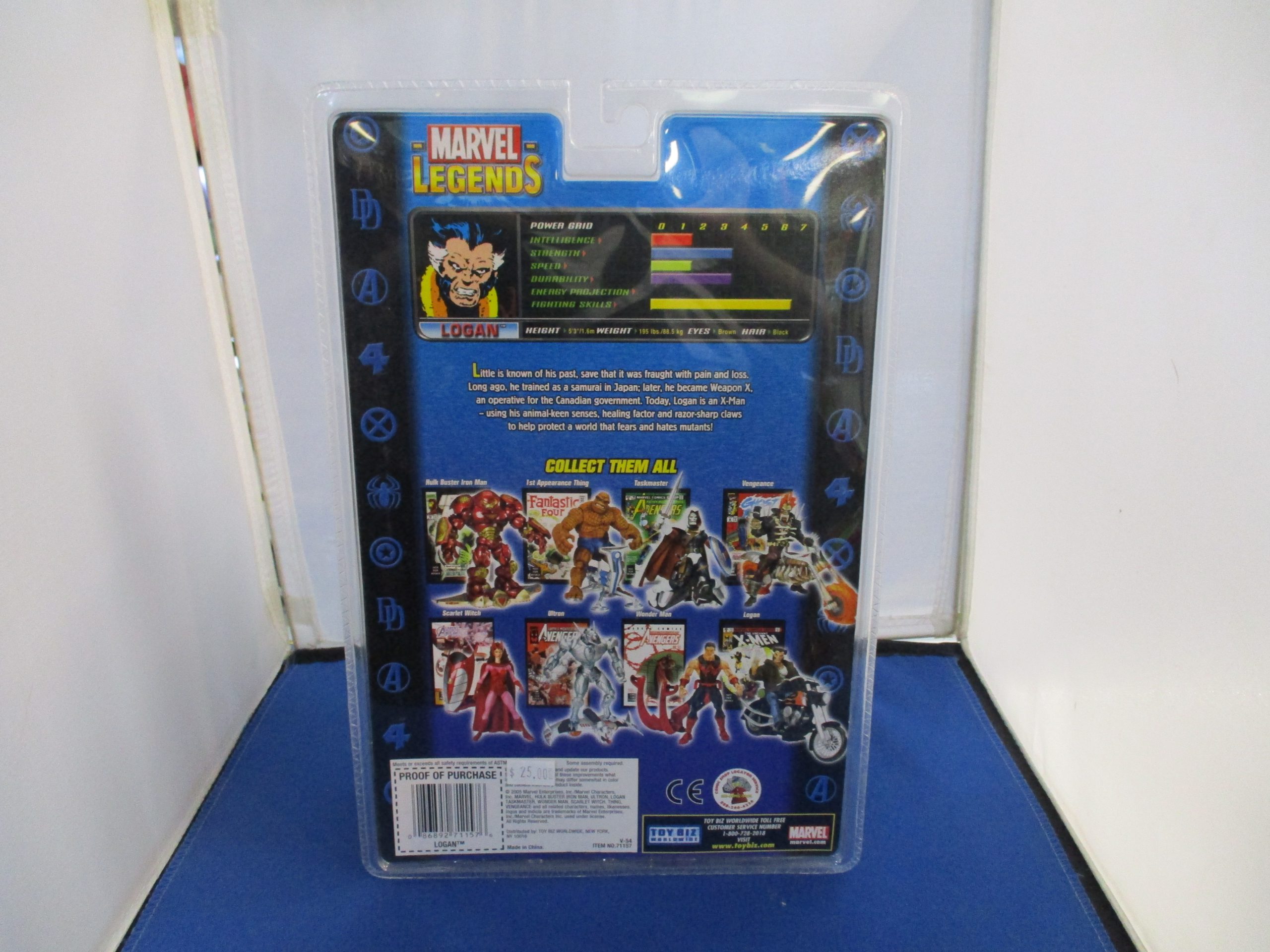 ToyBiz Marvel Legends Legendary Rider Series Logan – Crowemag Toys