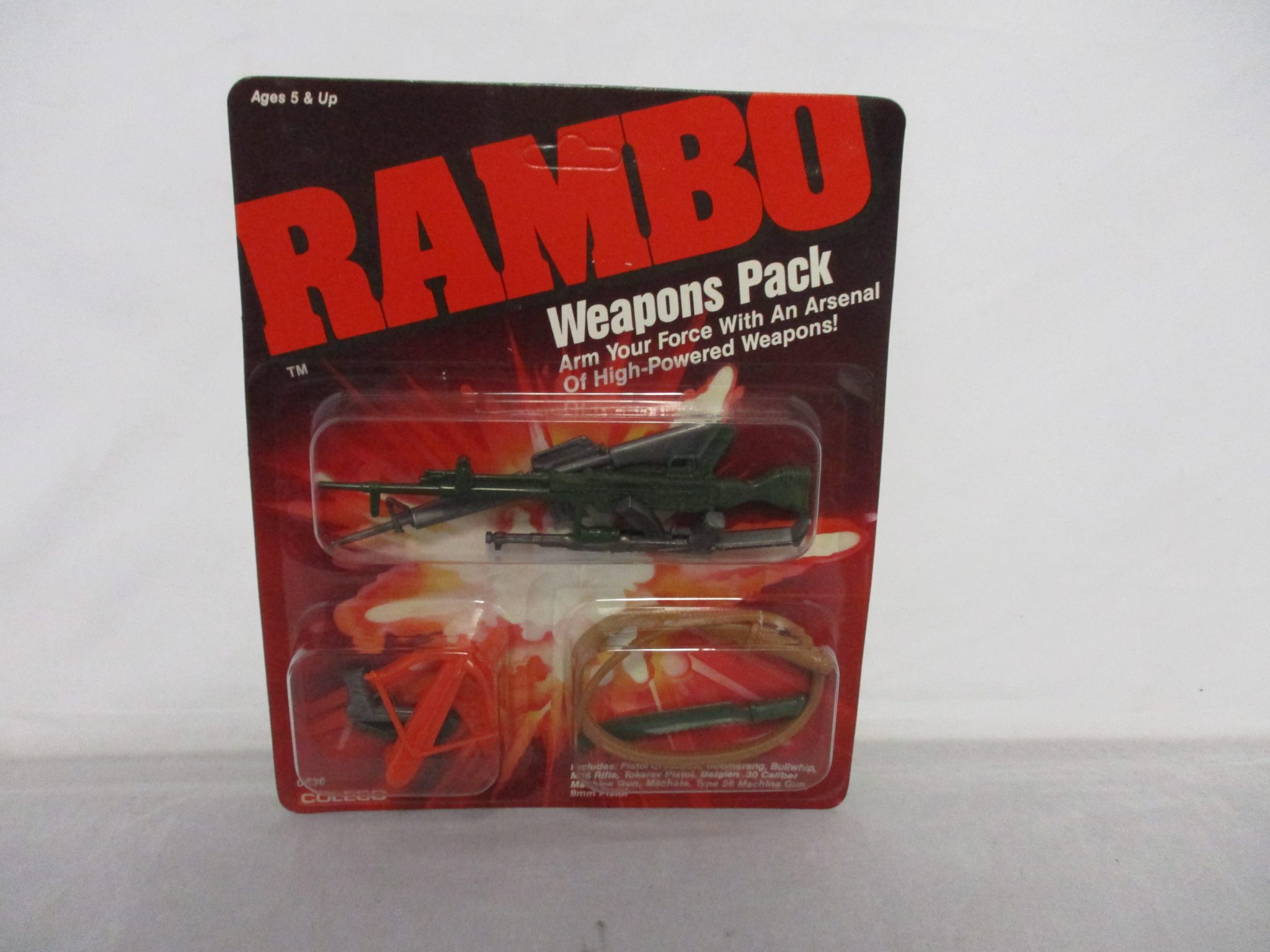 Coleco Rambo Weapons Pack – Crowemag Toys