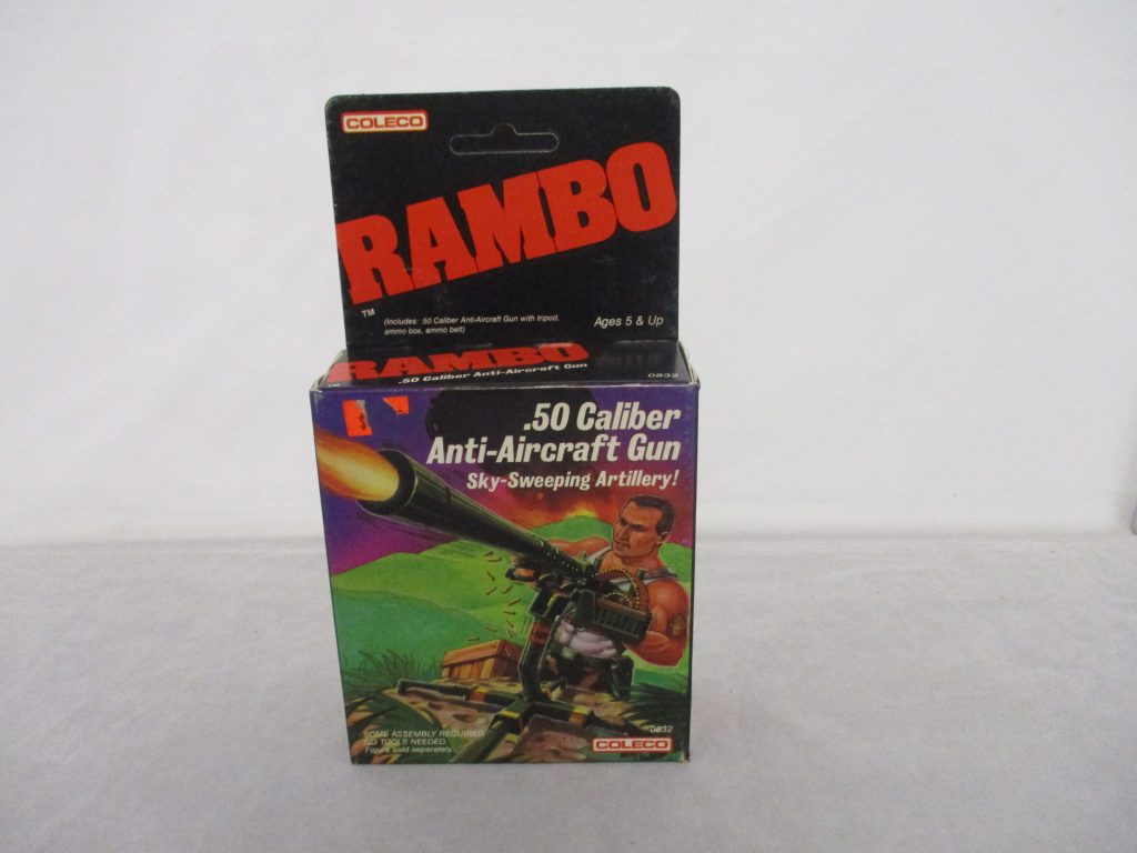 Coleco Rambo .50 Caliber Anti-Aircraft Gun – Crowemag Toys