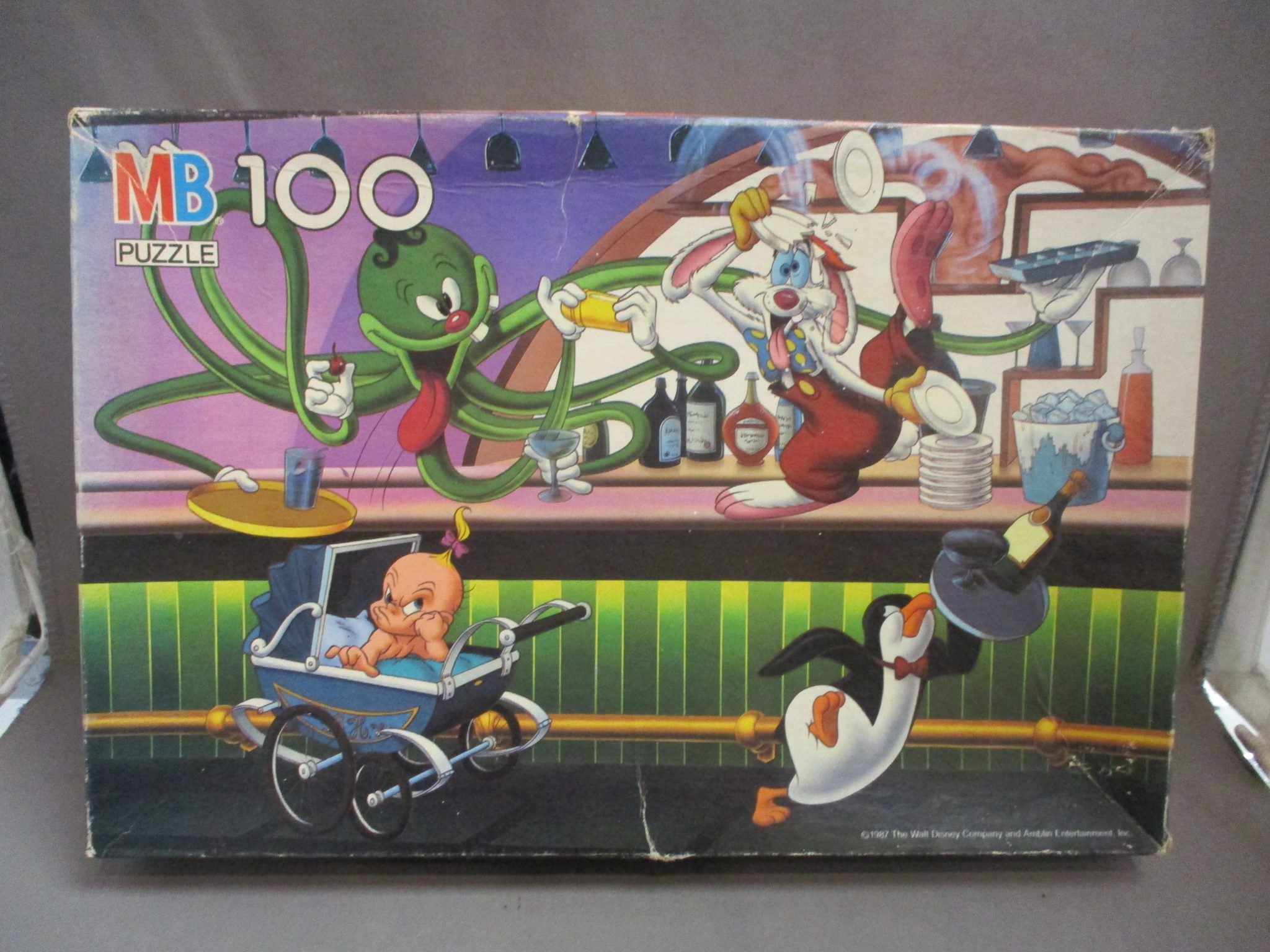 Milton Bradley Who Framed Roger Rabbit Puzzle – Crowemag Toys