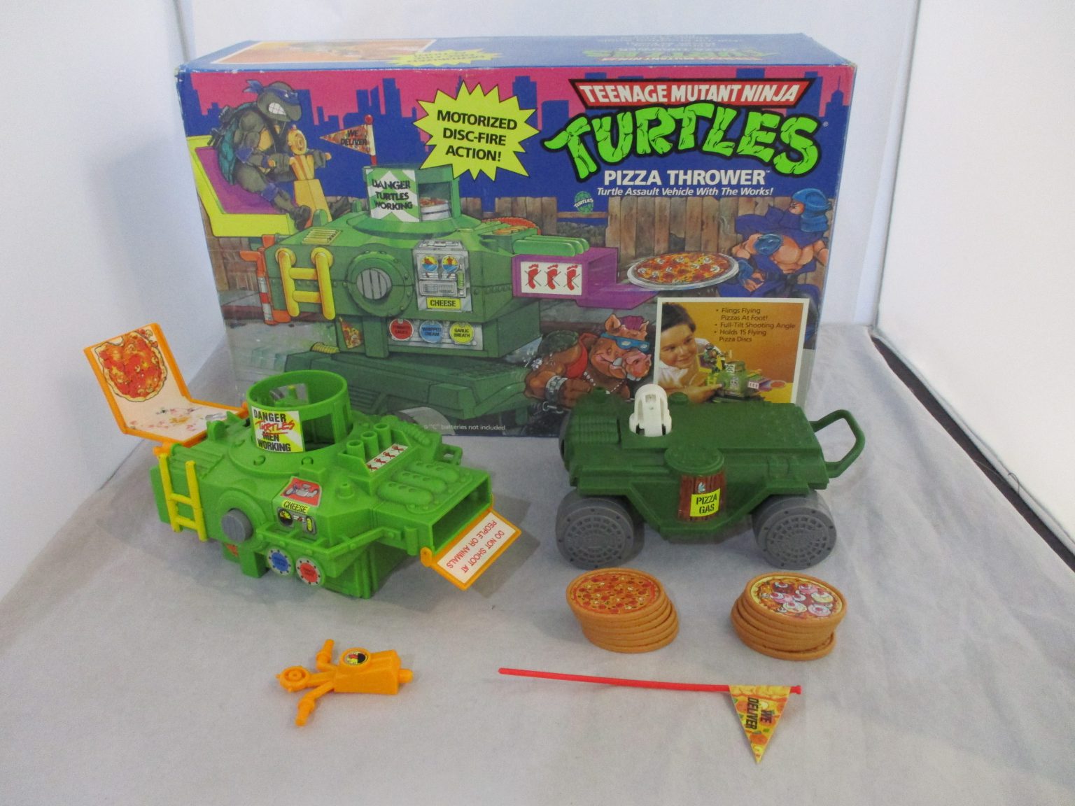Playmates TMNT Pizza Thrower – Crowemag Toys