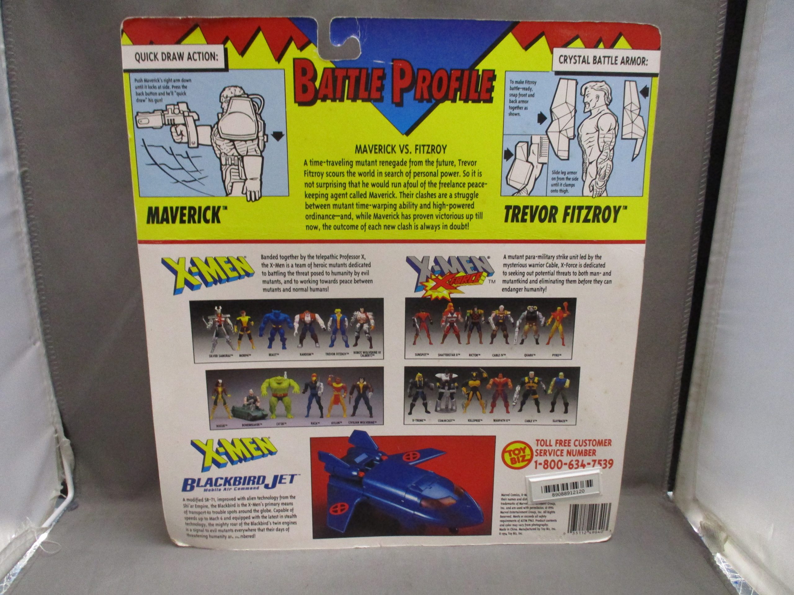 Toybiz X-Men Special Metallic Edition Wolverine & Maverick & Trevor ...