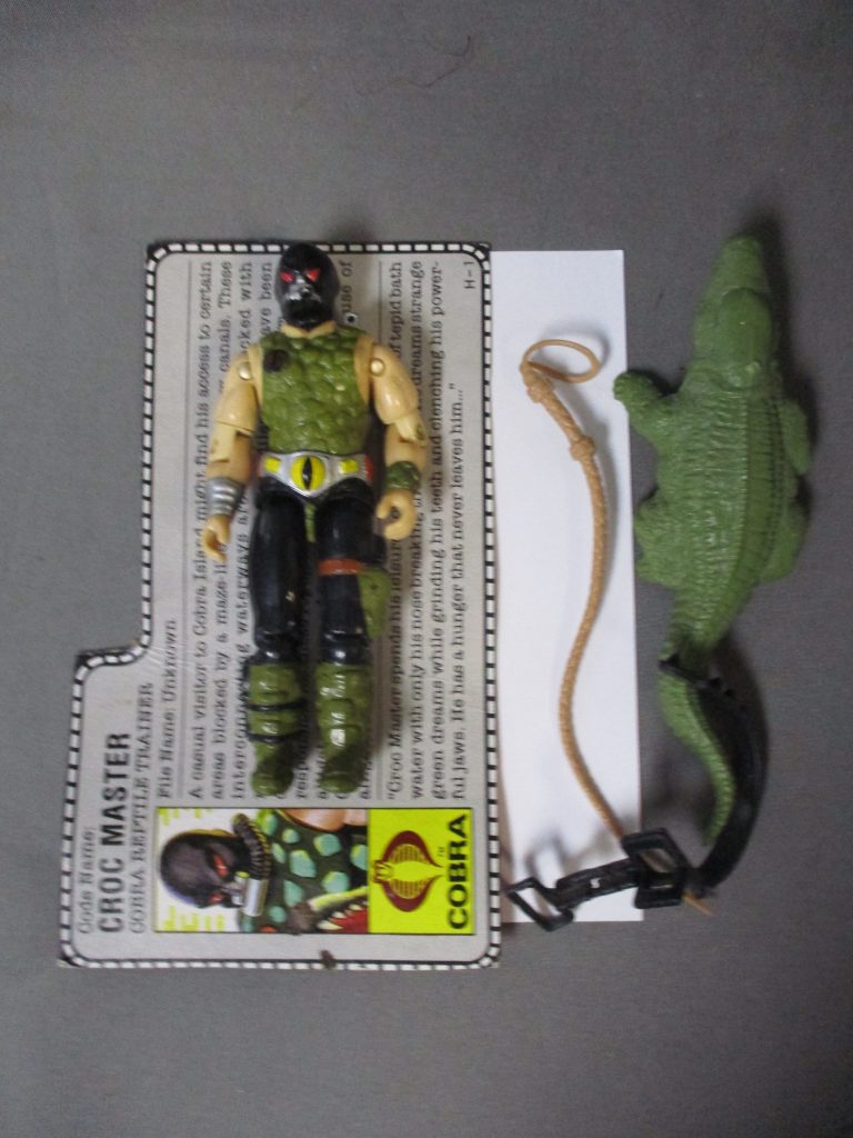 G.I. Joe V1 Croc Master – Crowemag Toys