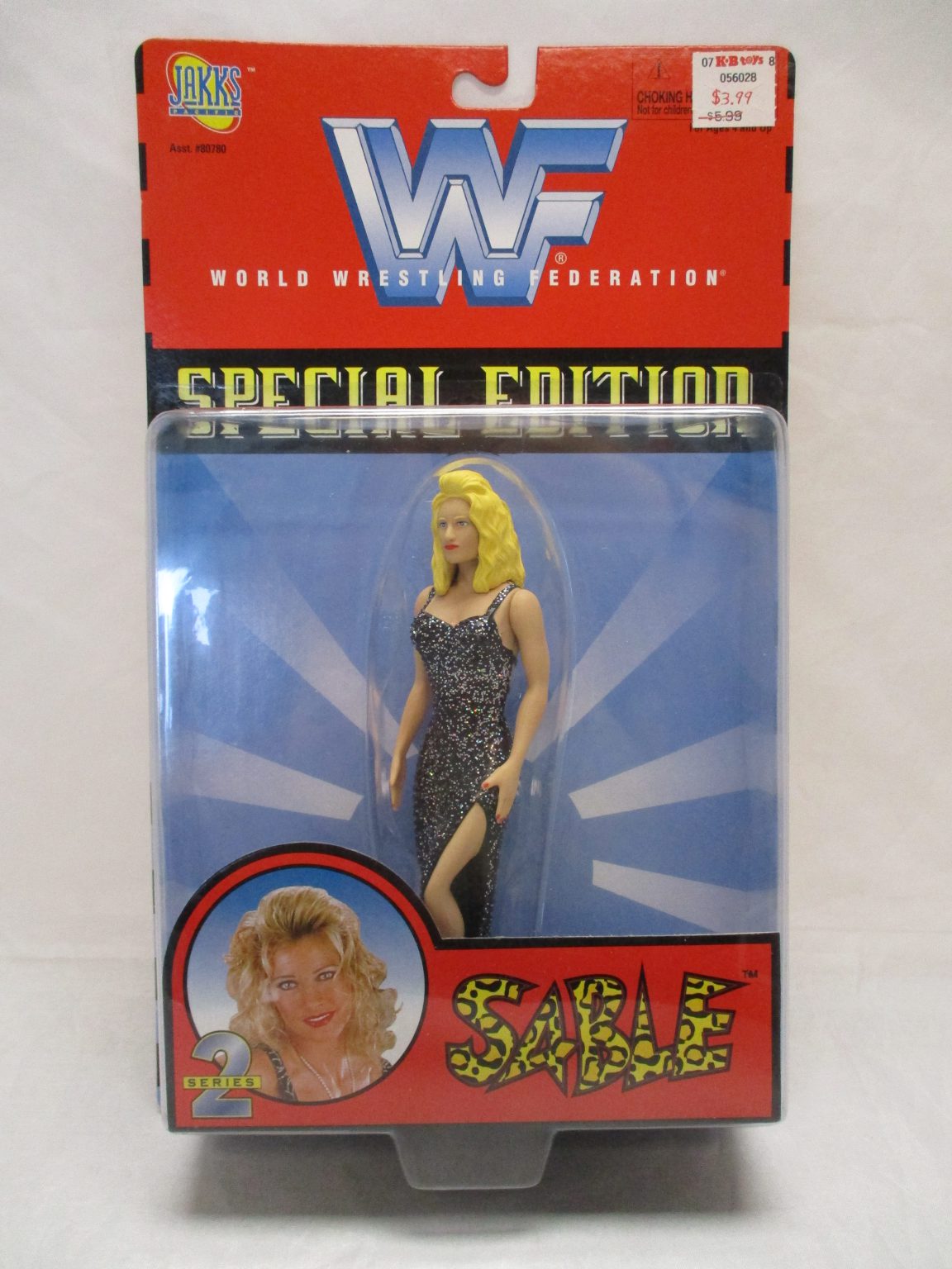 Jakks Pacific WWF Sable Special Edition – Crowemag Toys