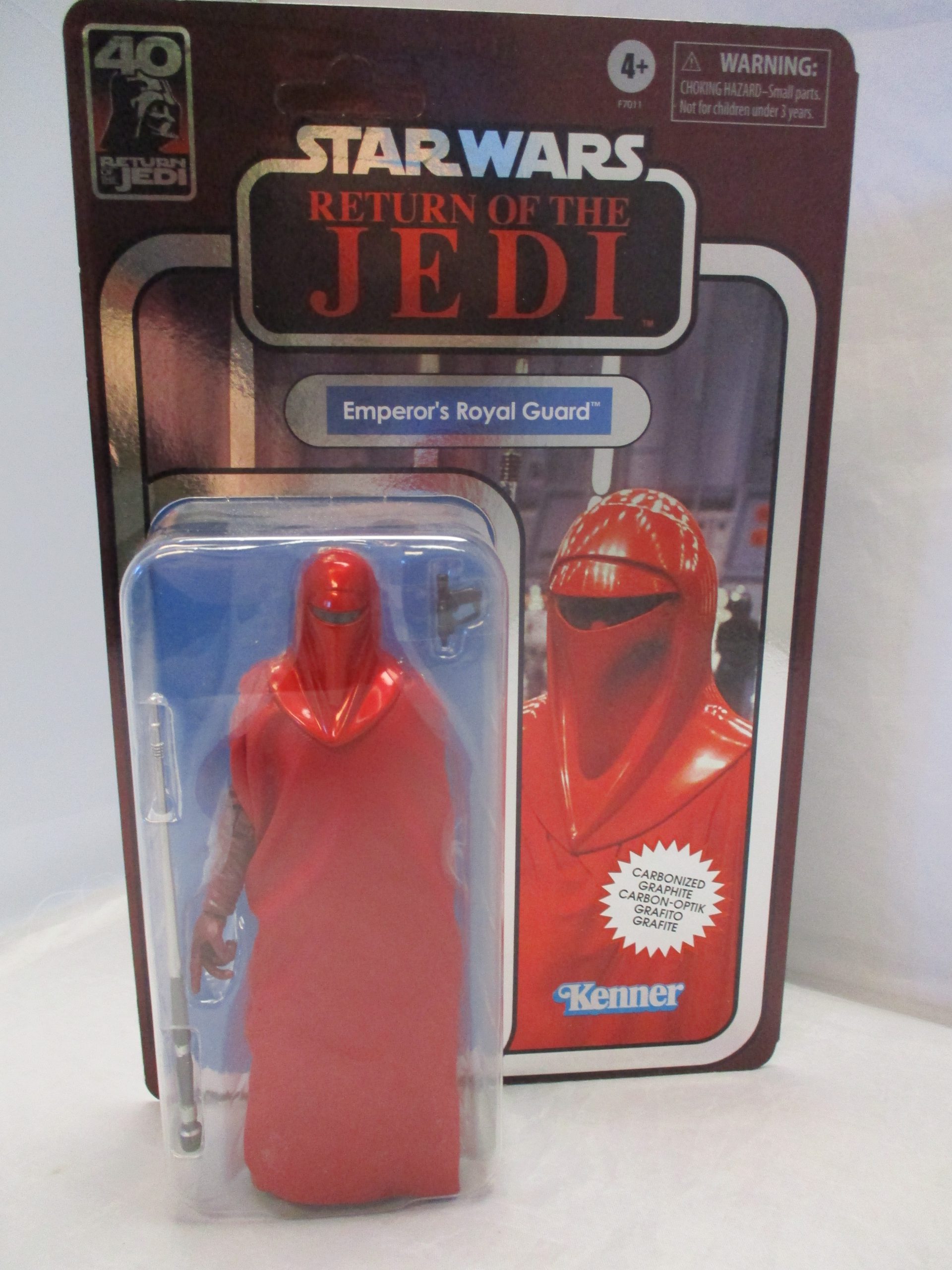 ROTJ 40th Collection Carbonized Emperor’s Royal Guard – Crowemag Toys
