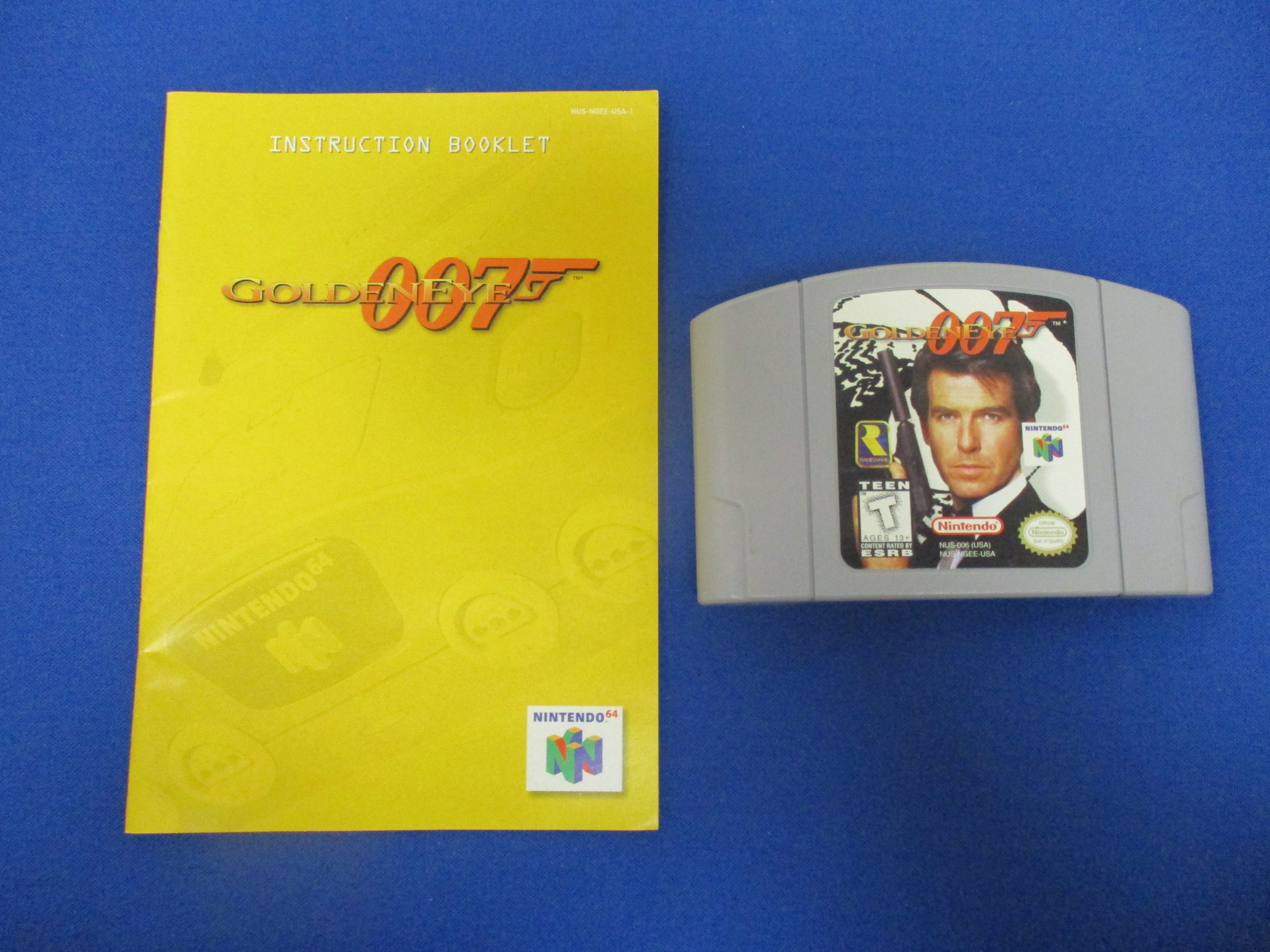 Nintendo 64 007 Goldeneye – Crowemag Toys