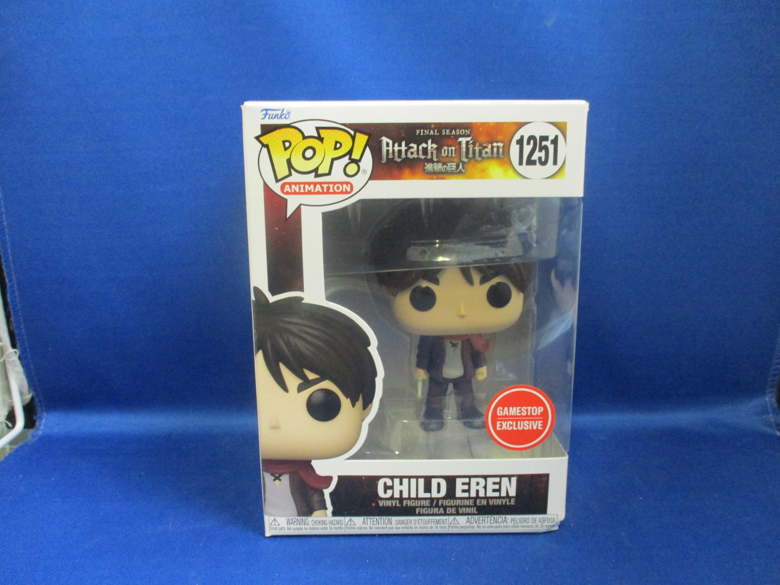 Funko POP! Animation #1251 Child Eren – Crowemag Toys